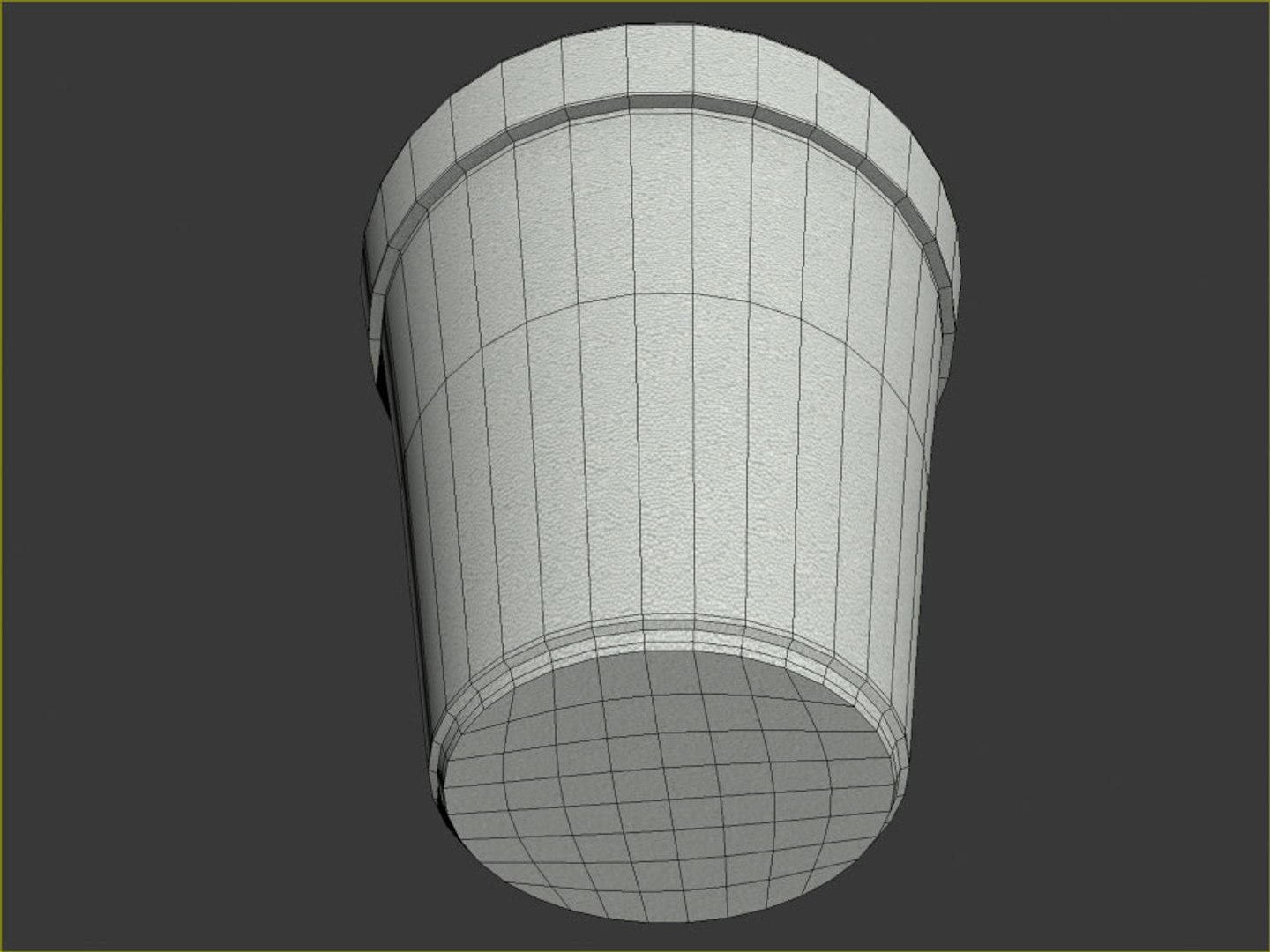 Free Styrofoam Cup 3d Model