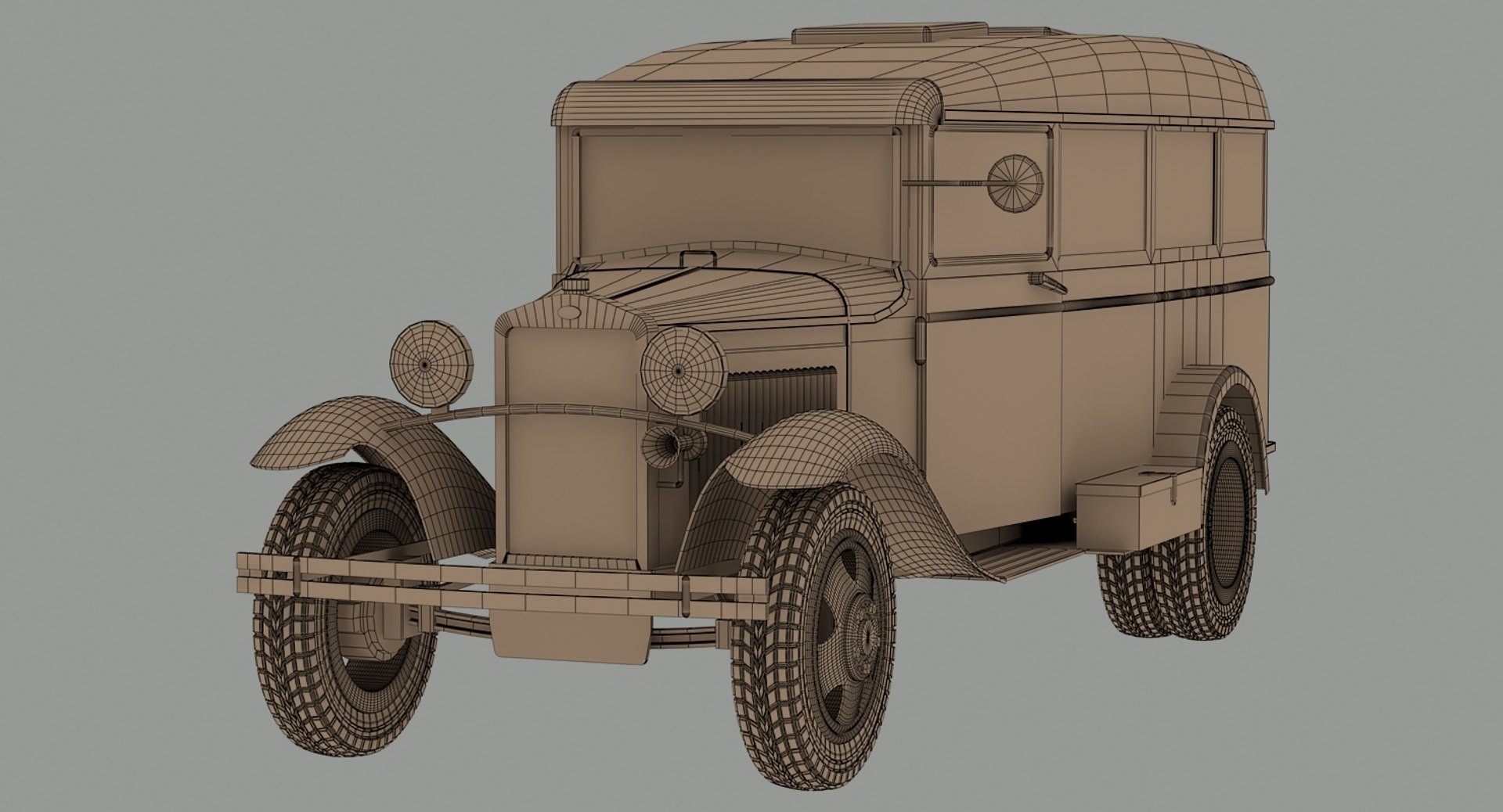 3D Soviet Gaz 55 Military Ambulance - TurboSquid 1156912
