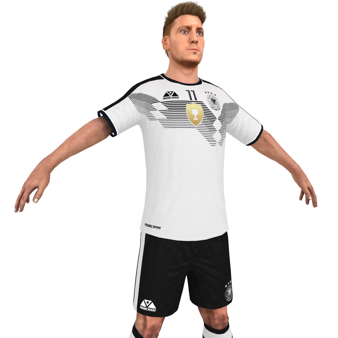 3D rigged marco reus 2018 model - TurboSquid 1288925