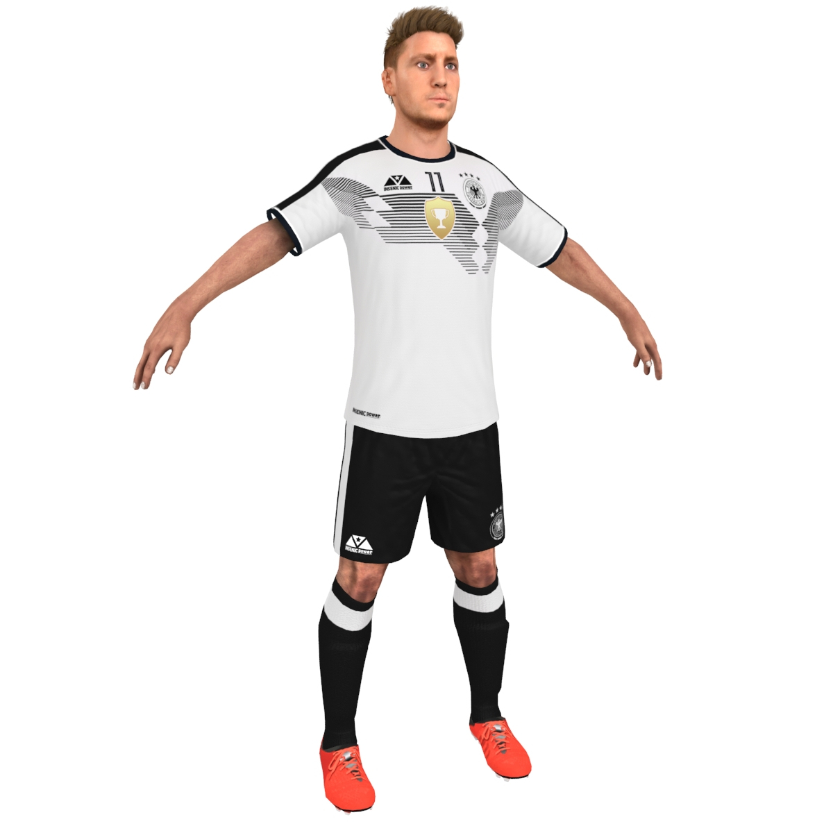 3D rigged marco reus 2018 model - TurboSquid 1288925