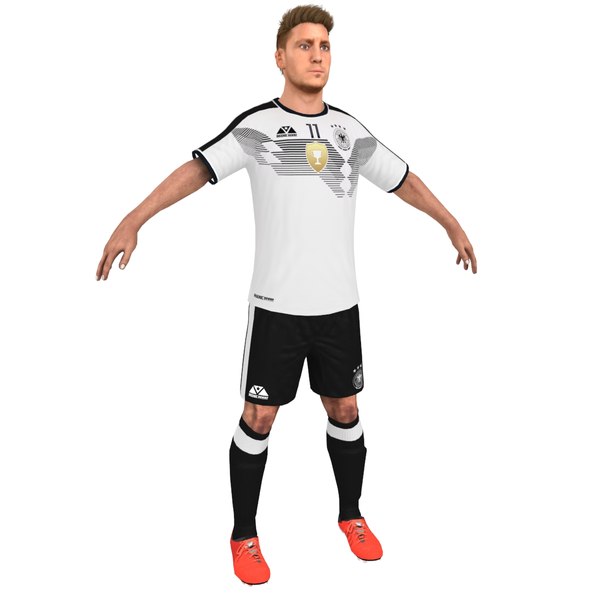 3D rigged marco reus 2018 model - TurboSquid 1288925