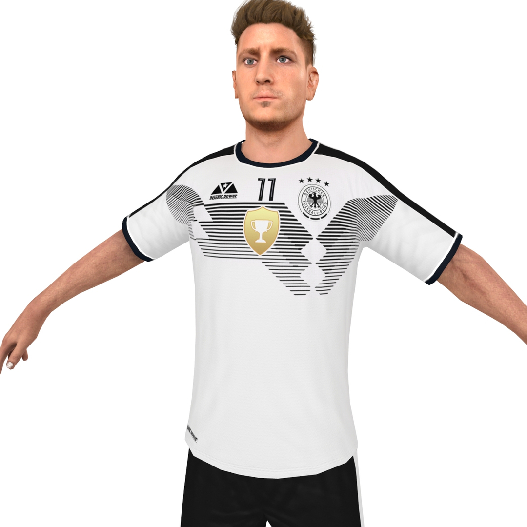 3D rigged marco reus 2018 model - TurboSquid 1288925