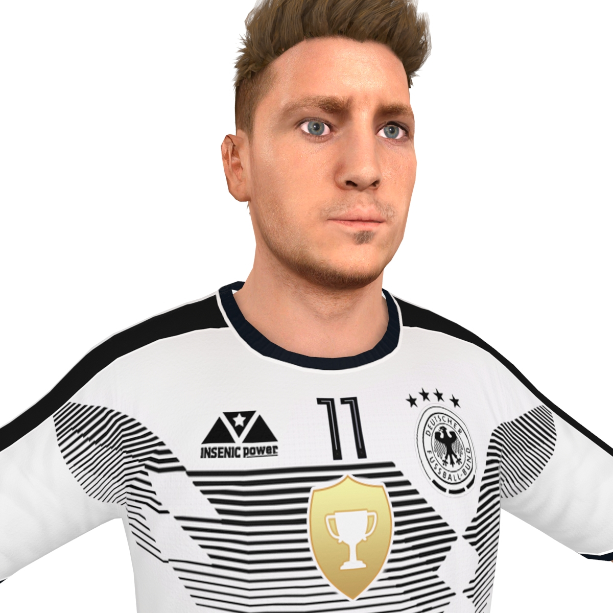 3D rigged marco reus 2018 model - TurboSquid 1288925