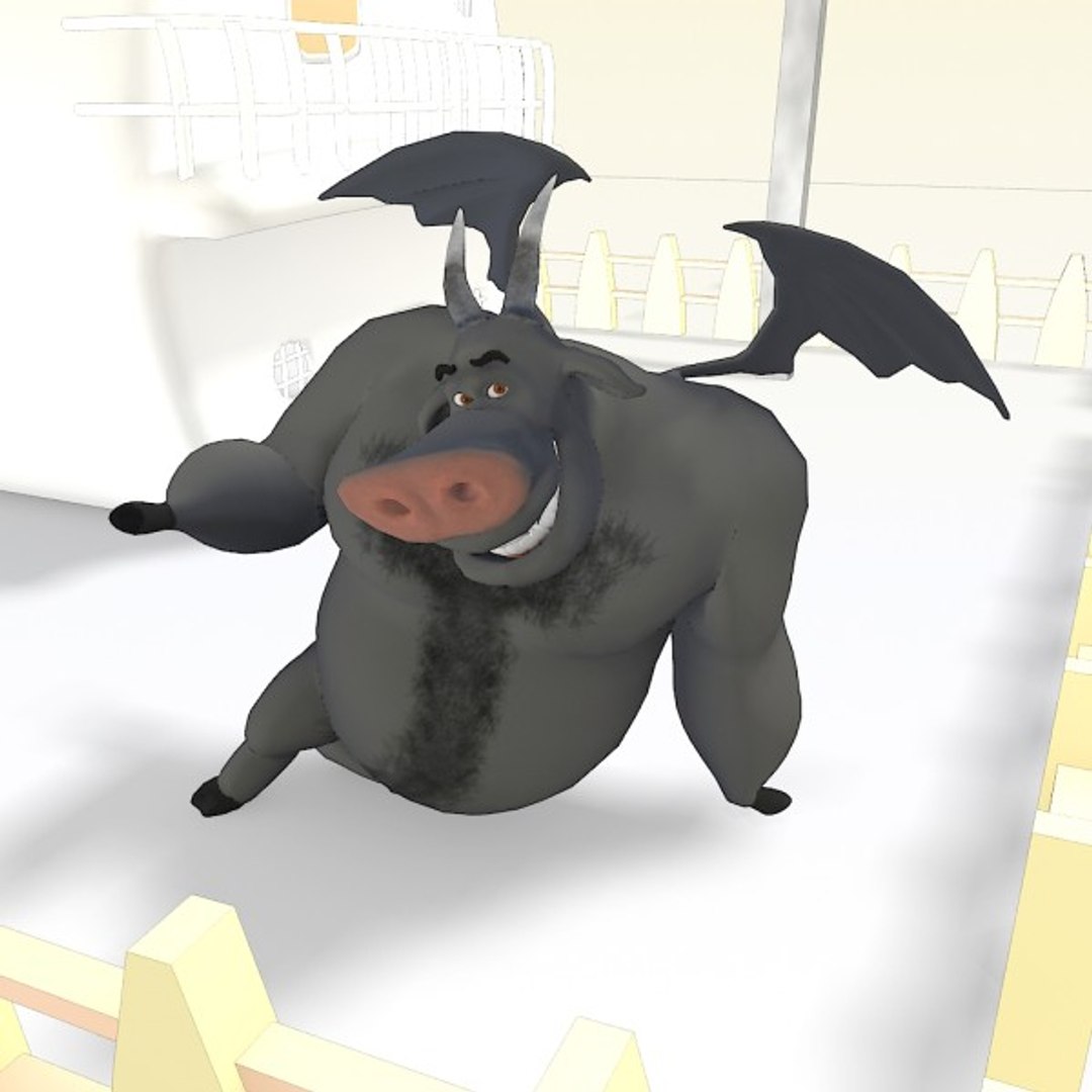 Character Dickens C4d