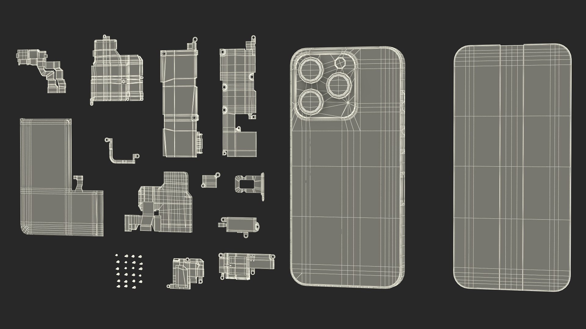 IPhone 14 Pro Fully Disassembled 3D model - TurboSquid 2097506