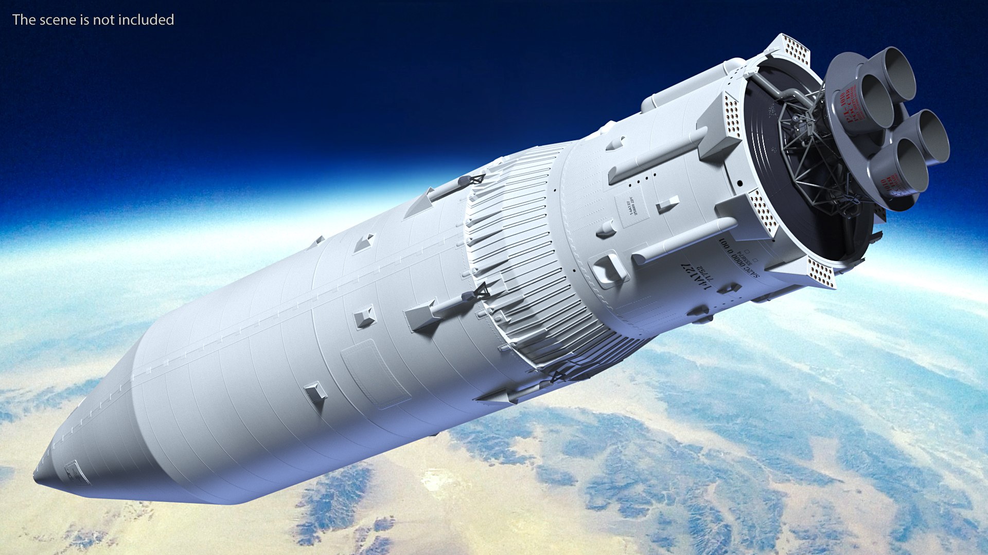 Angara Stage 2 3D - TurboSquid 1745080