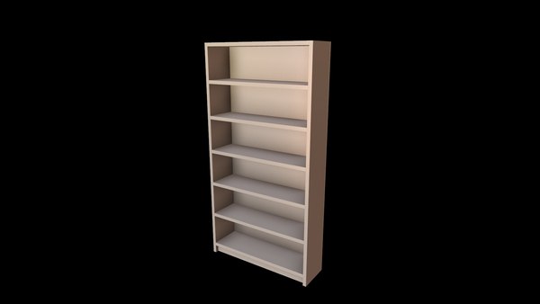 3d billy bookcase model
