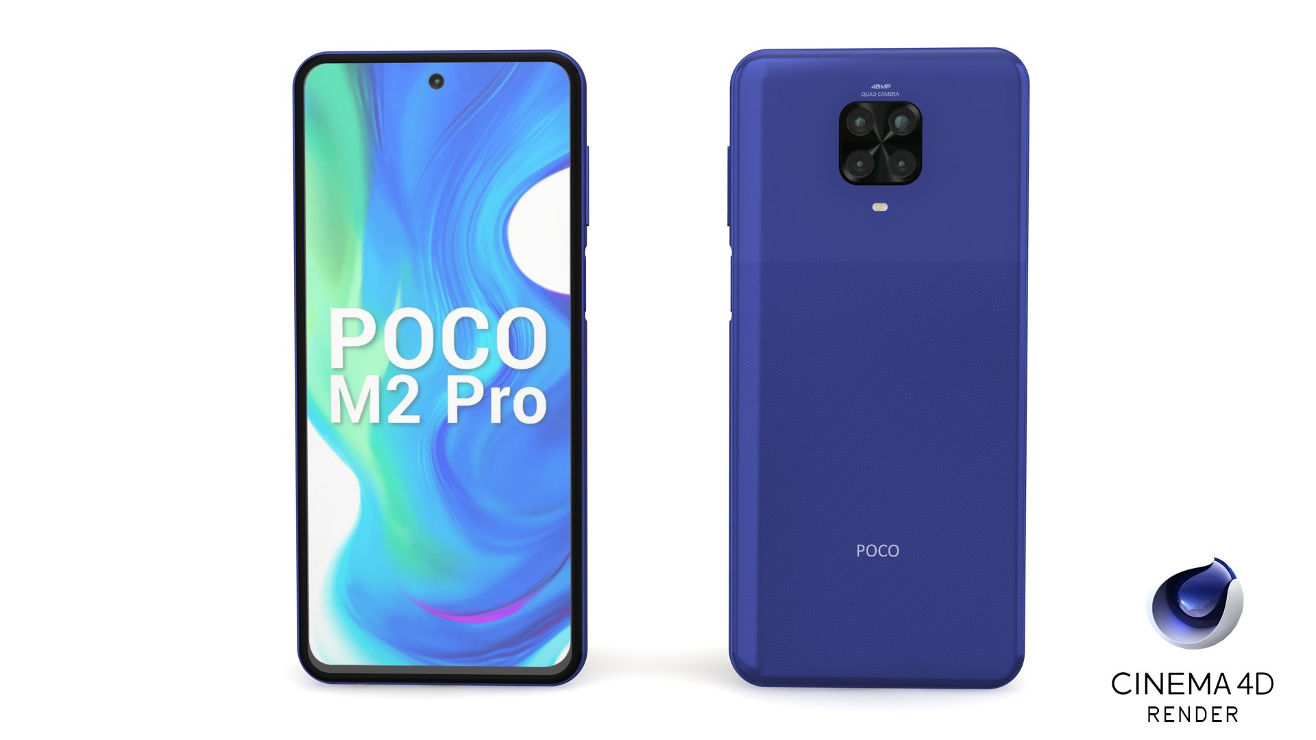 Xiaomi Poco M2 Pro 3D Model - TurboSquid 1588506