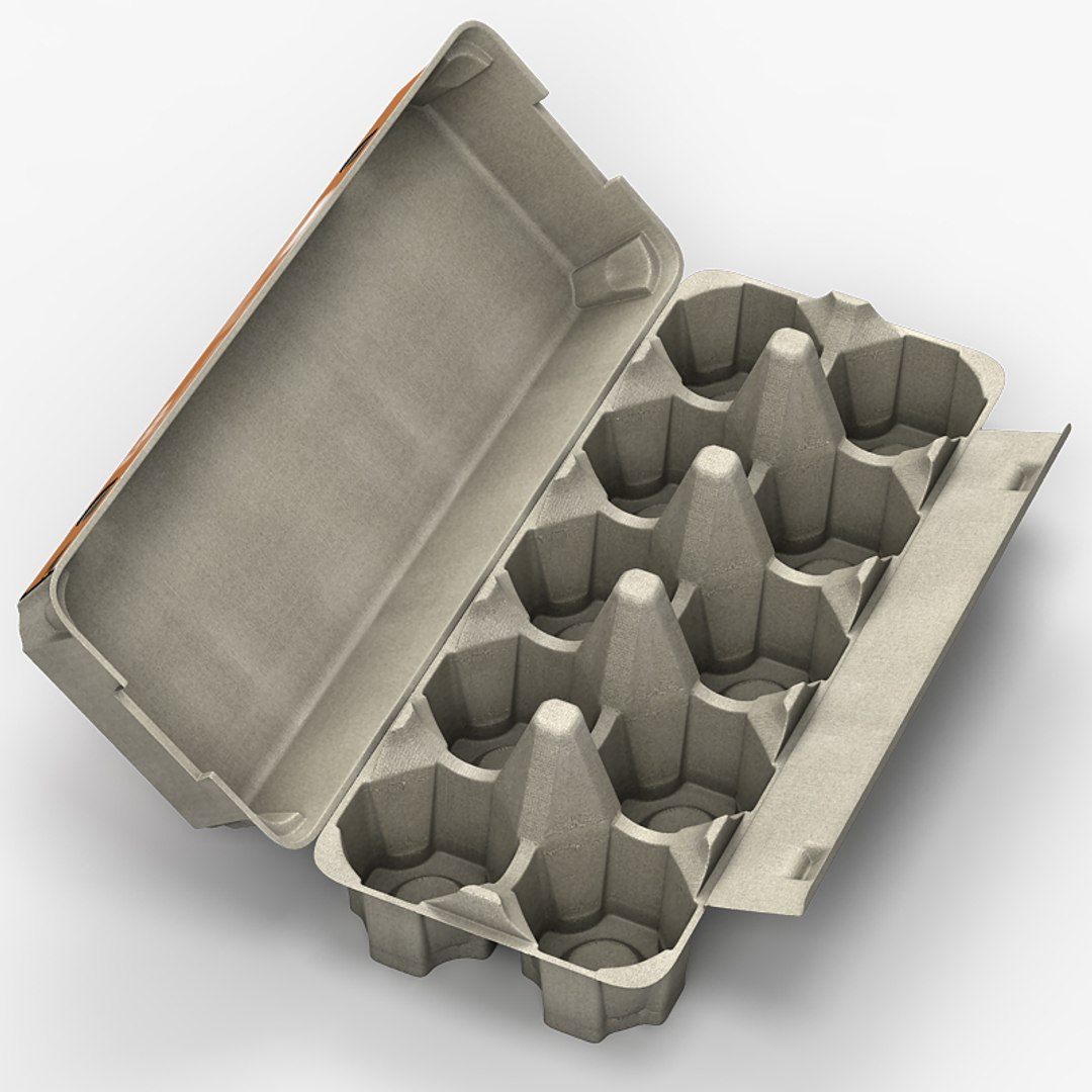 Egg Box 3d Model