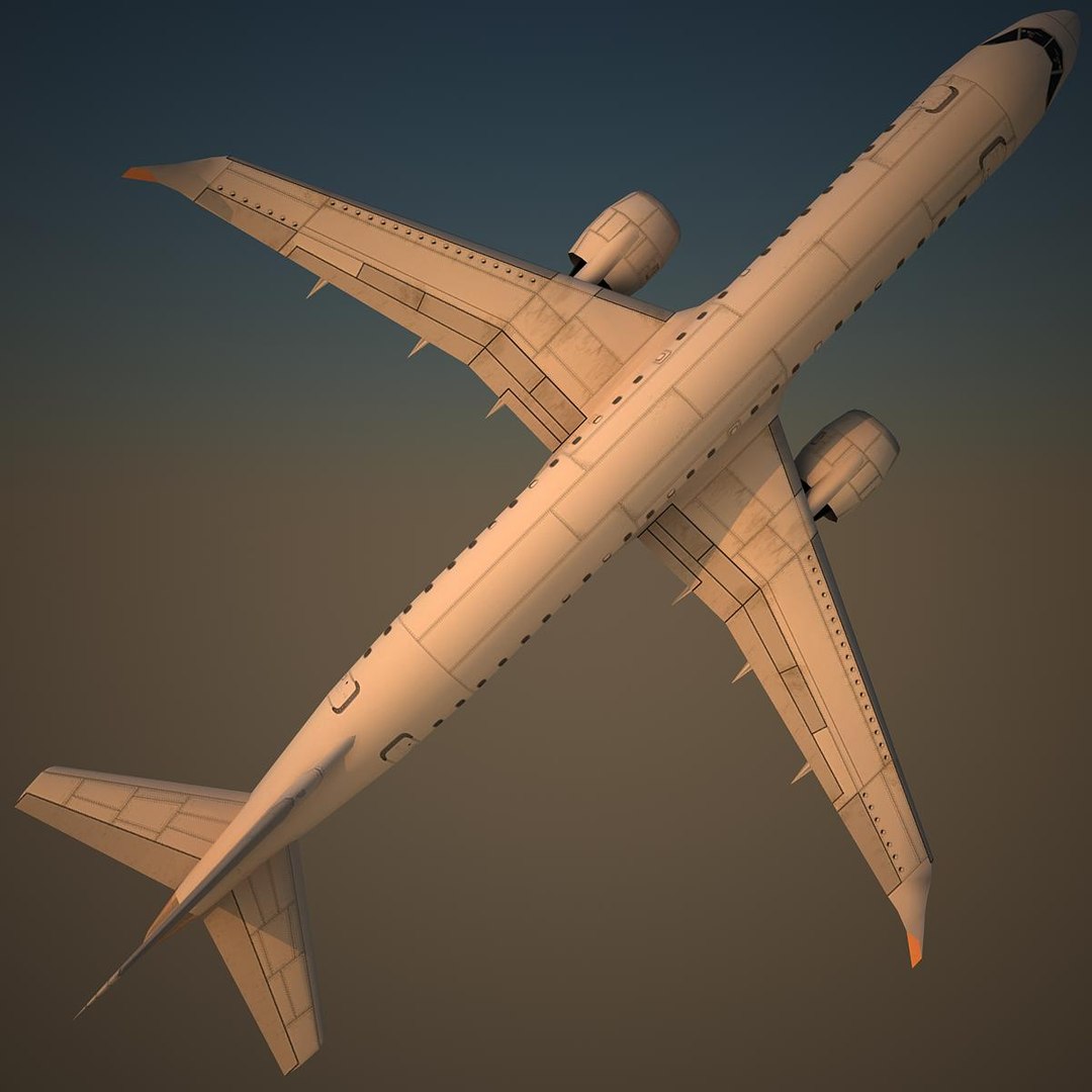 3d Model Embraer Basic