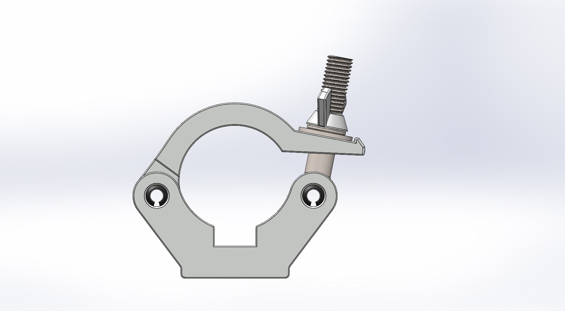 3D Clamp Pipe 50mm - TurboSquid 1652468