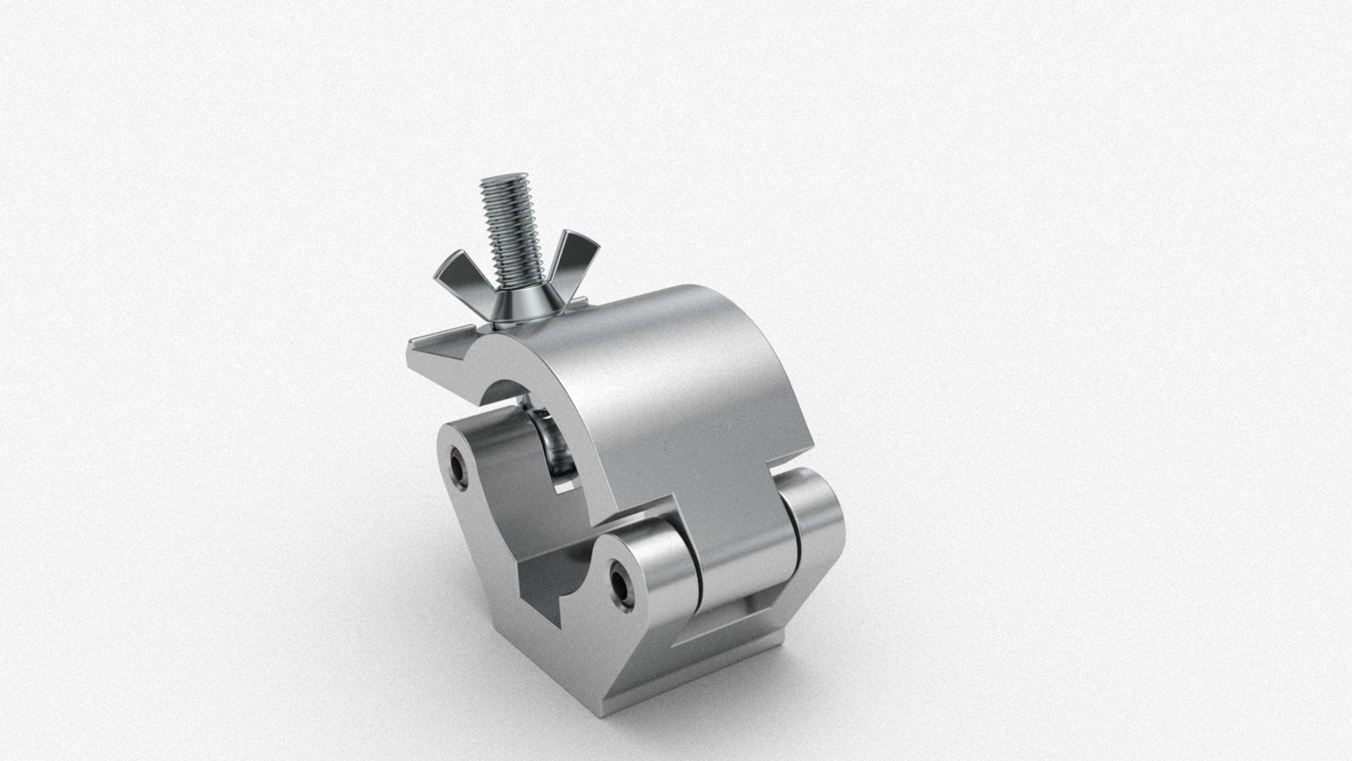 3D Clamp Pipe 50mm - TurboSquid 1652468