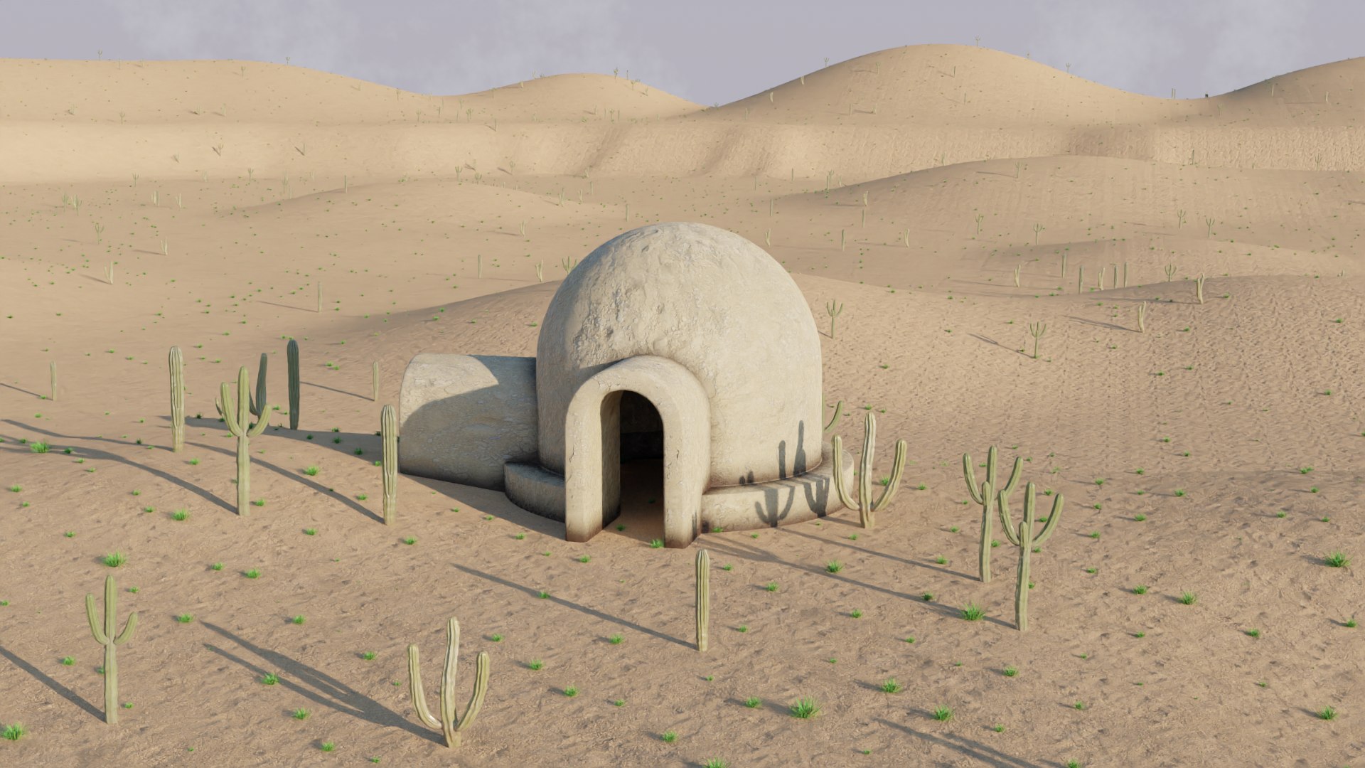 3D Desert Model - TurboSquid 1991416