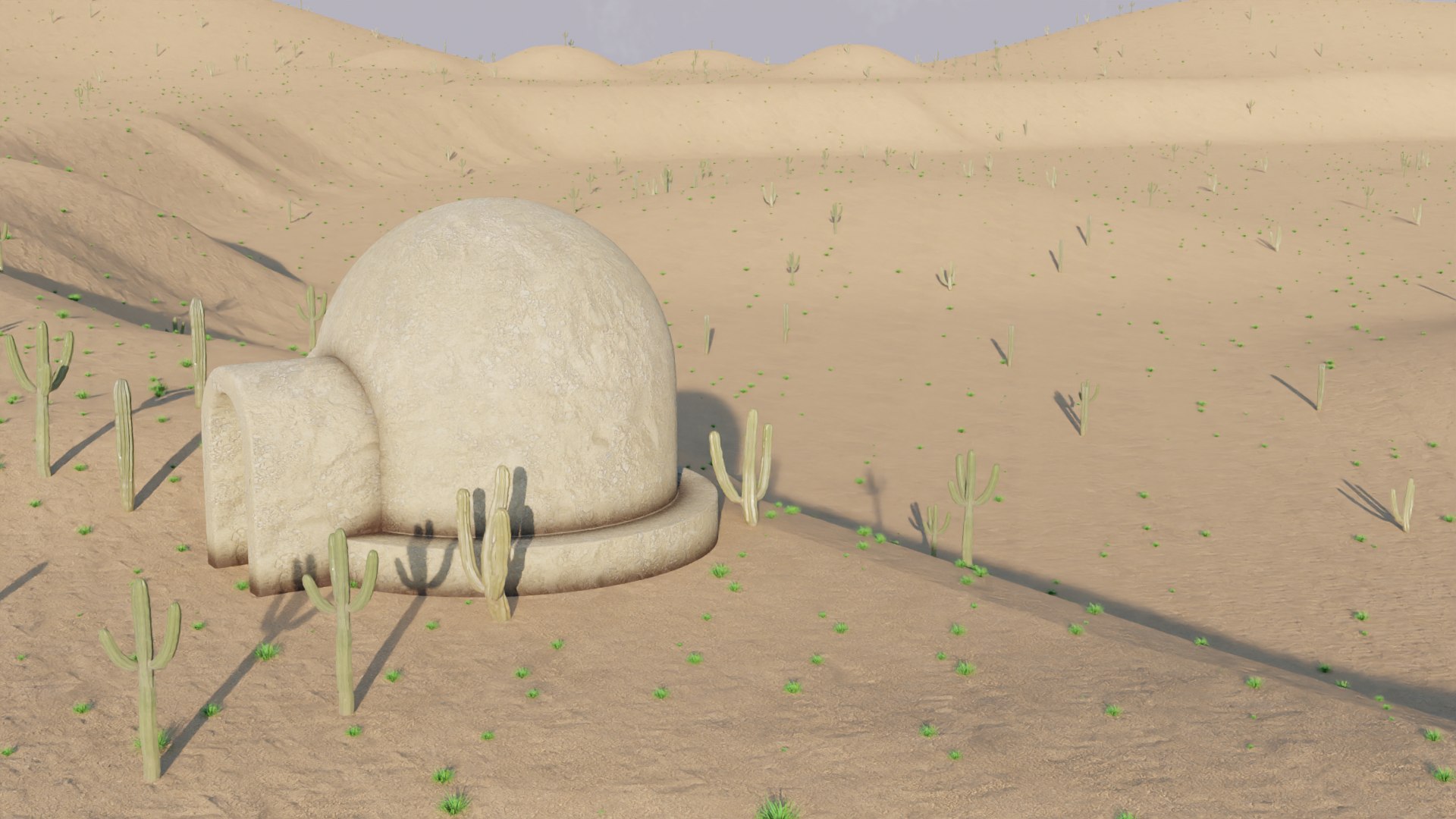 3D Desert Model - TurboSquid 1991416