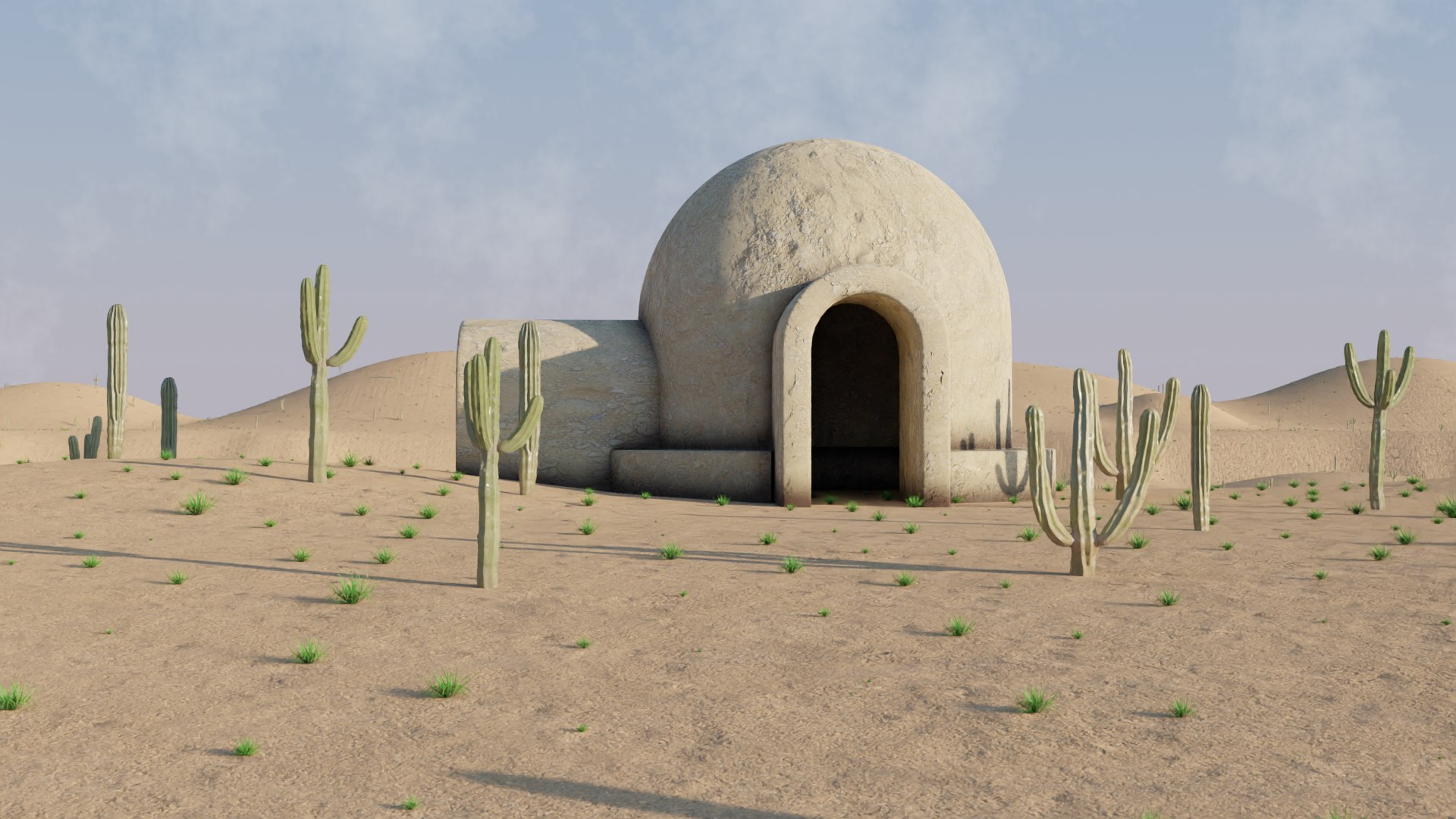 3D Desert Model - TurboSquid 1991416