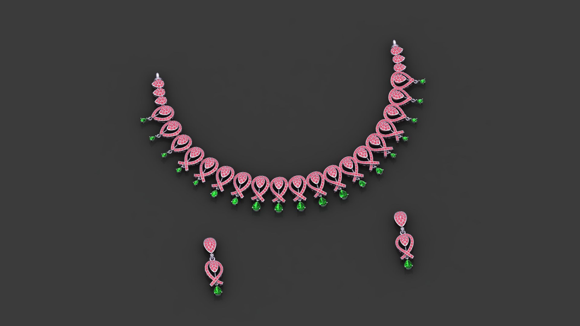 Necklace 3D Model - TurboSquid 2176380