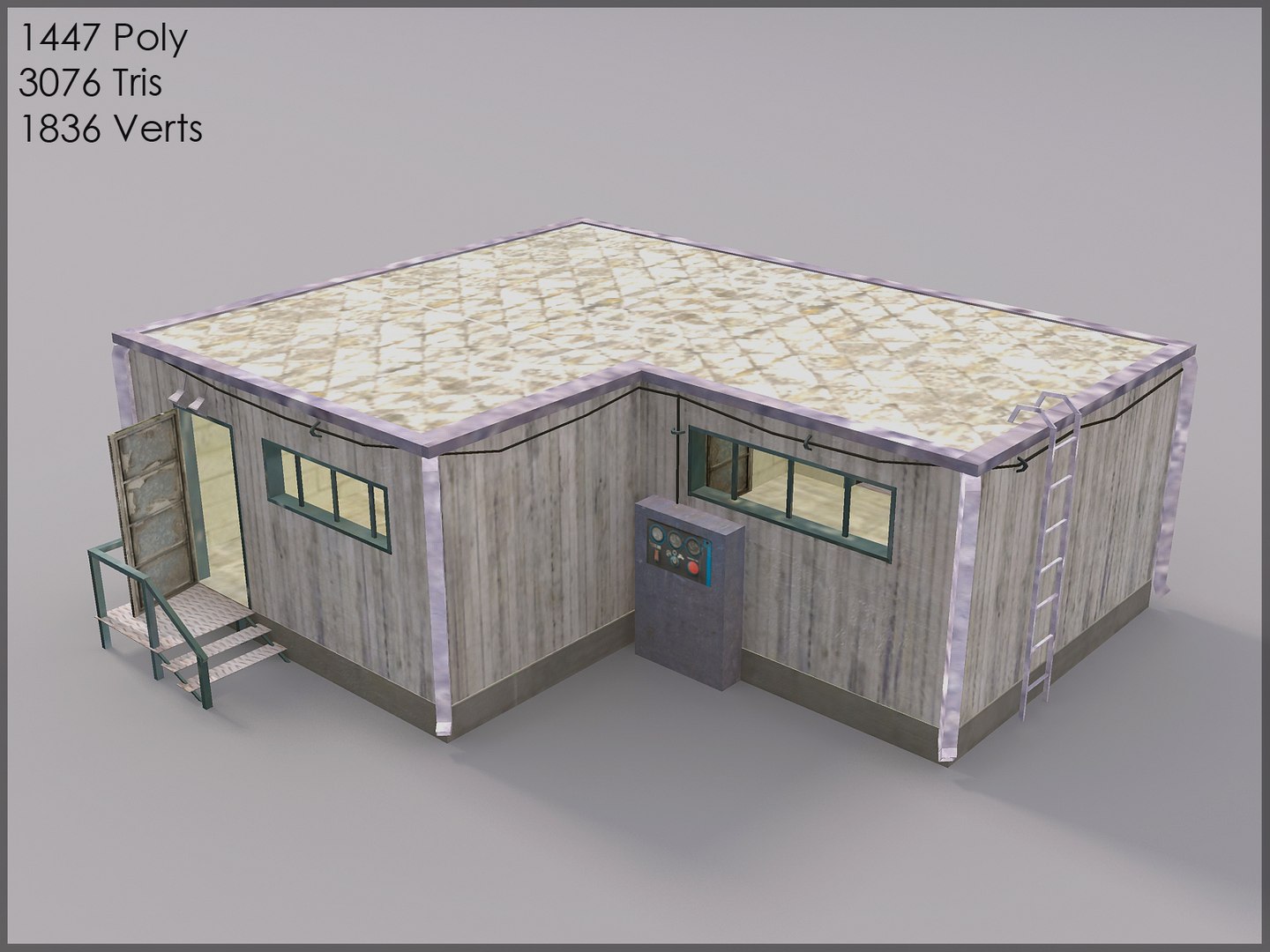 Military Storage Interiors 3d Model