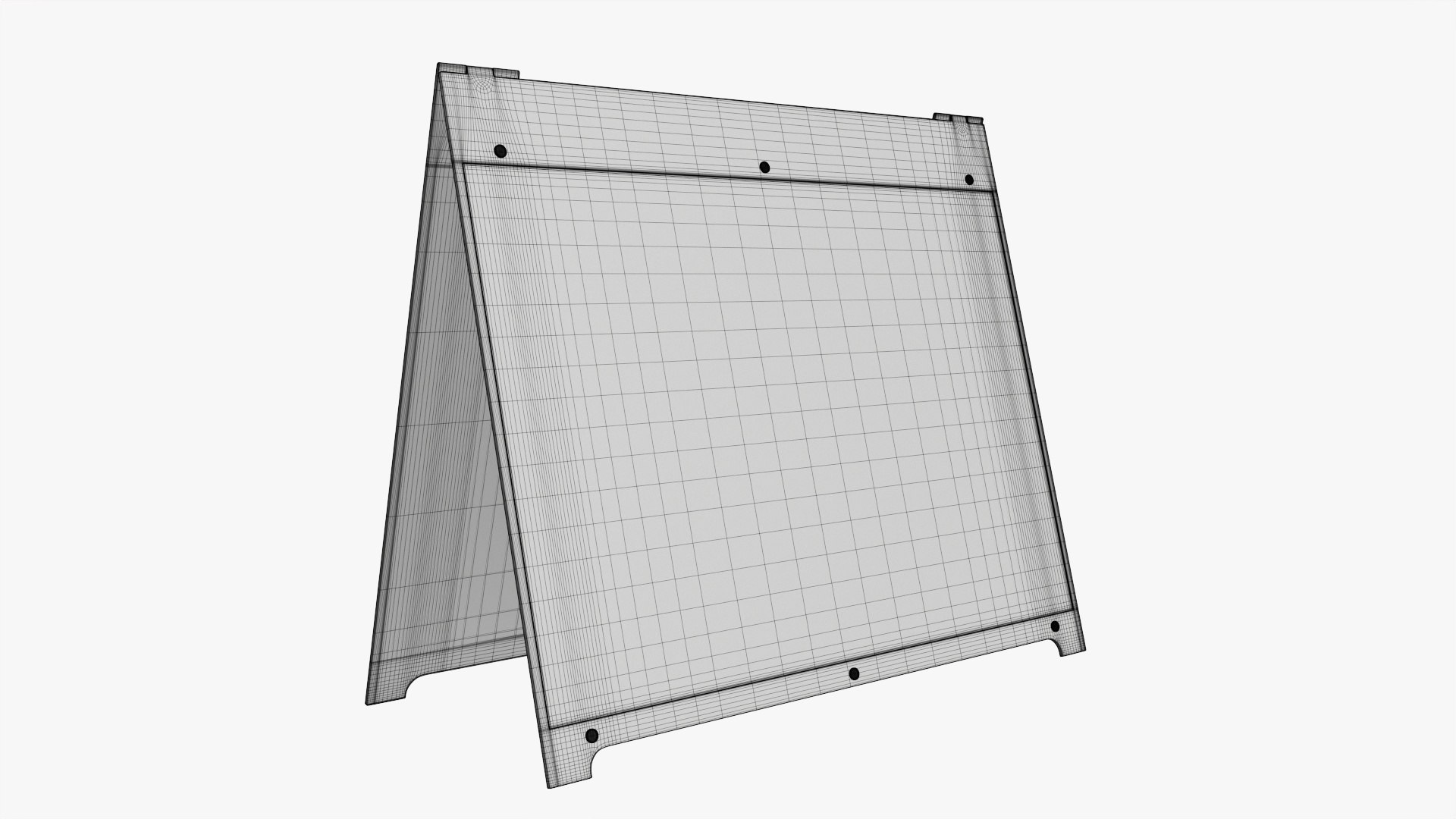 3D Ad Advertising Stand Model - TurboSquid 1697272