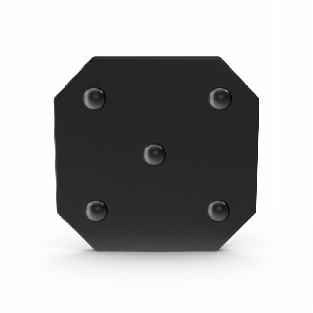 3D Metal Plate With Rivets Model - TurboSquid 2275623