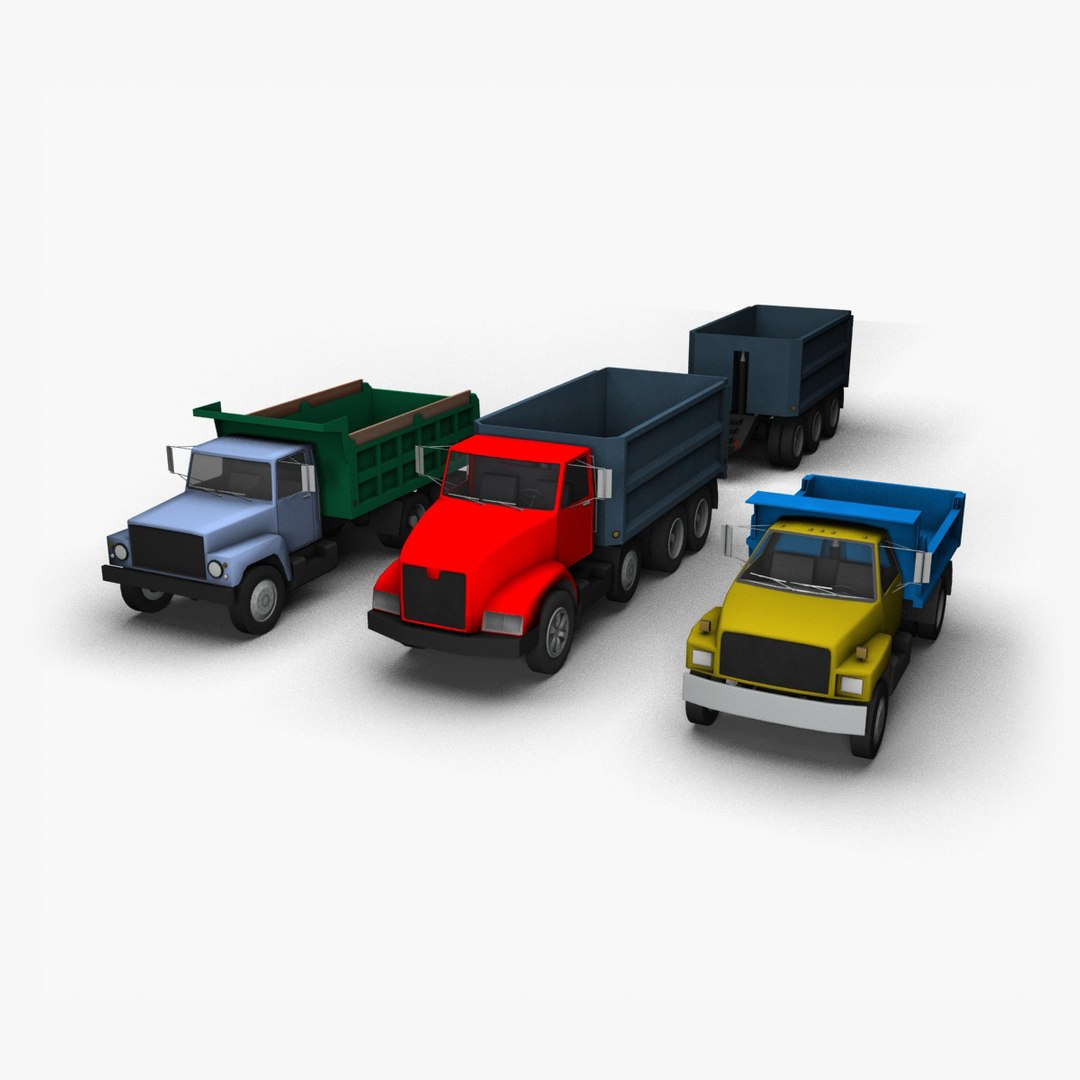 Dump Collection 3D model - TurboSquid 1723367