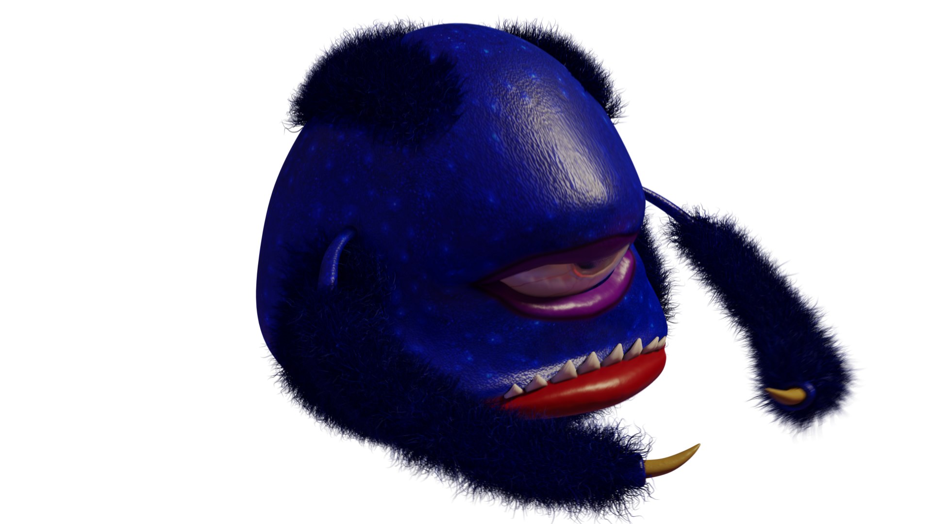 One Eye Monster 3D - TurboSquid 1989494