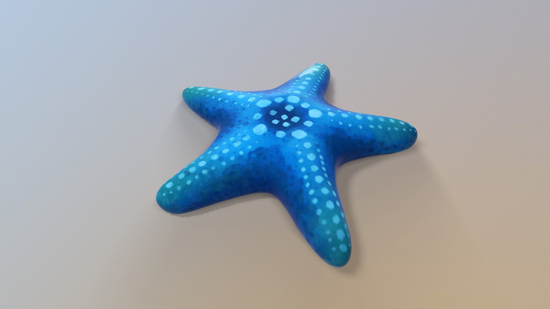 Stylized Starfish 3D Model - TurboSquid 1532152