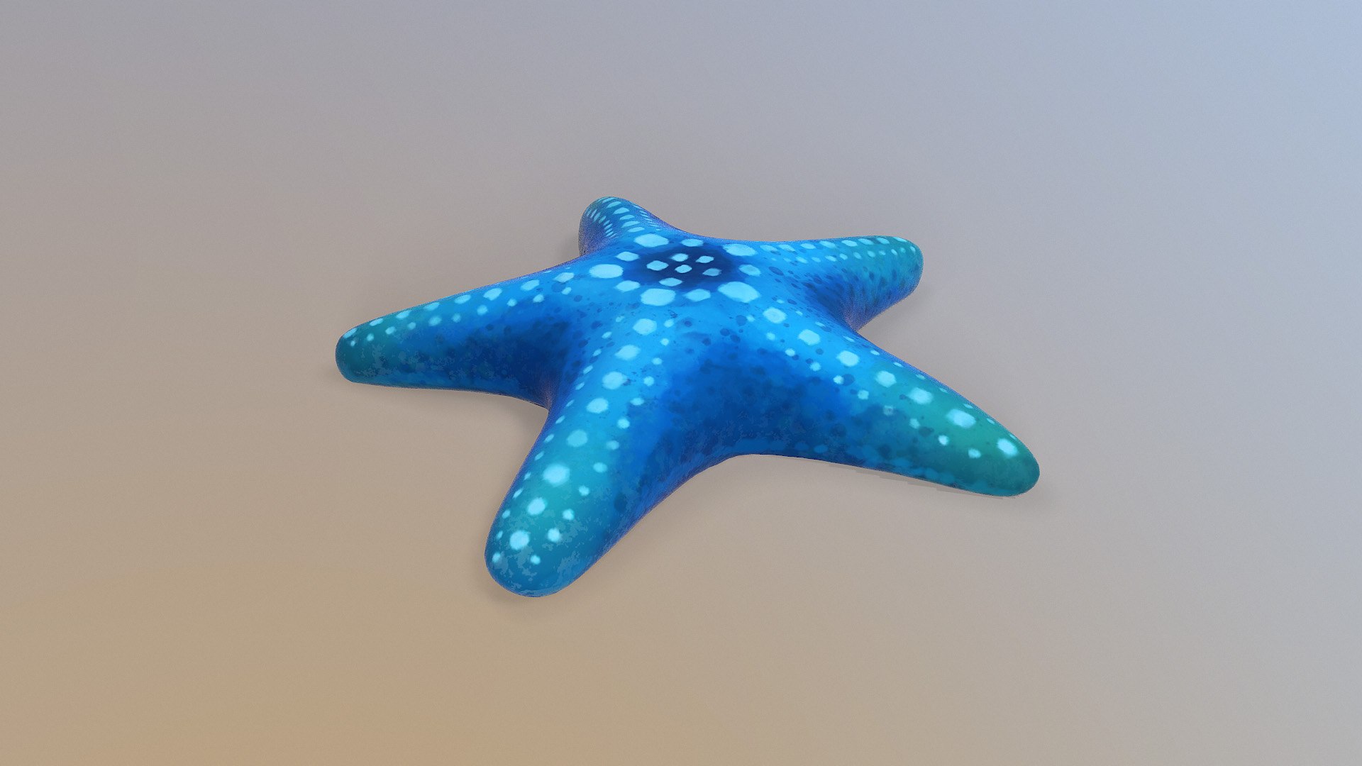 Stylized Starfish 3D Model - TurboSquid 1532152