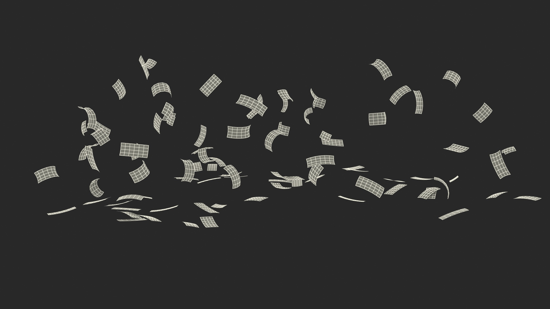Flying Dollar Bills 3D - TurboSquid 1545760