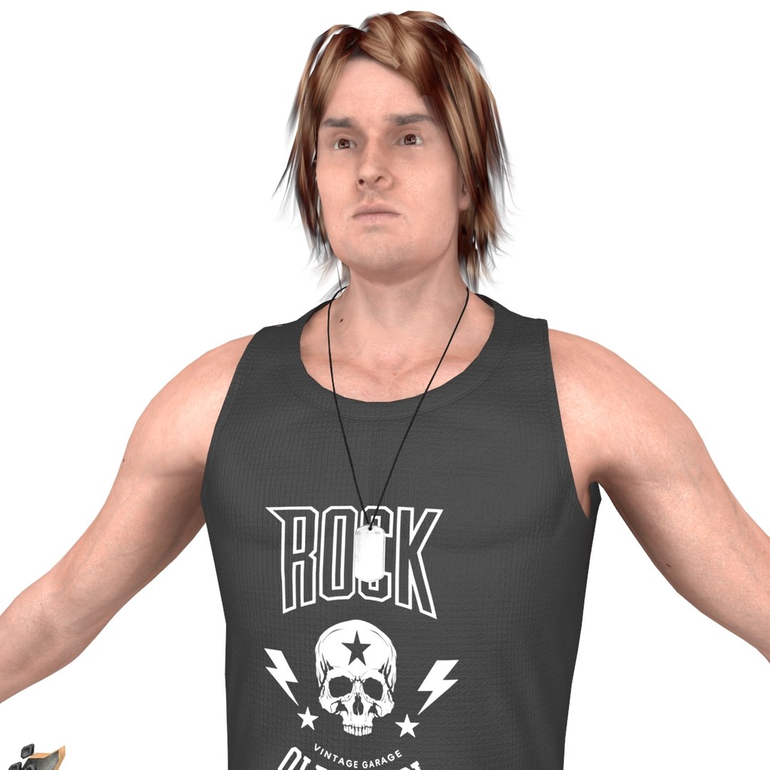 Rockstar Guitar Microphone 3D - TurboSquid 1326740