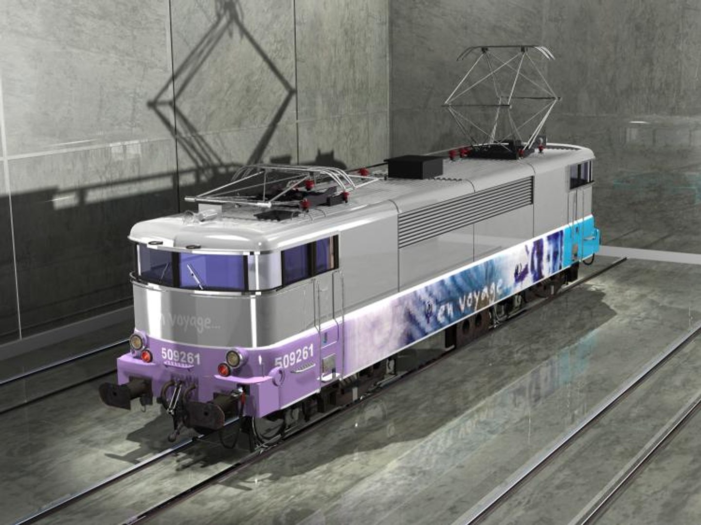 3d Sncf En Voyage Locomotive