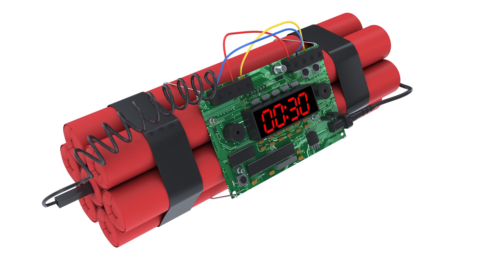 Bomb 3D Model - TurboSquid 2220770