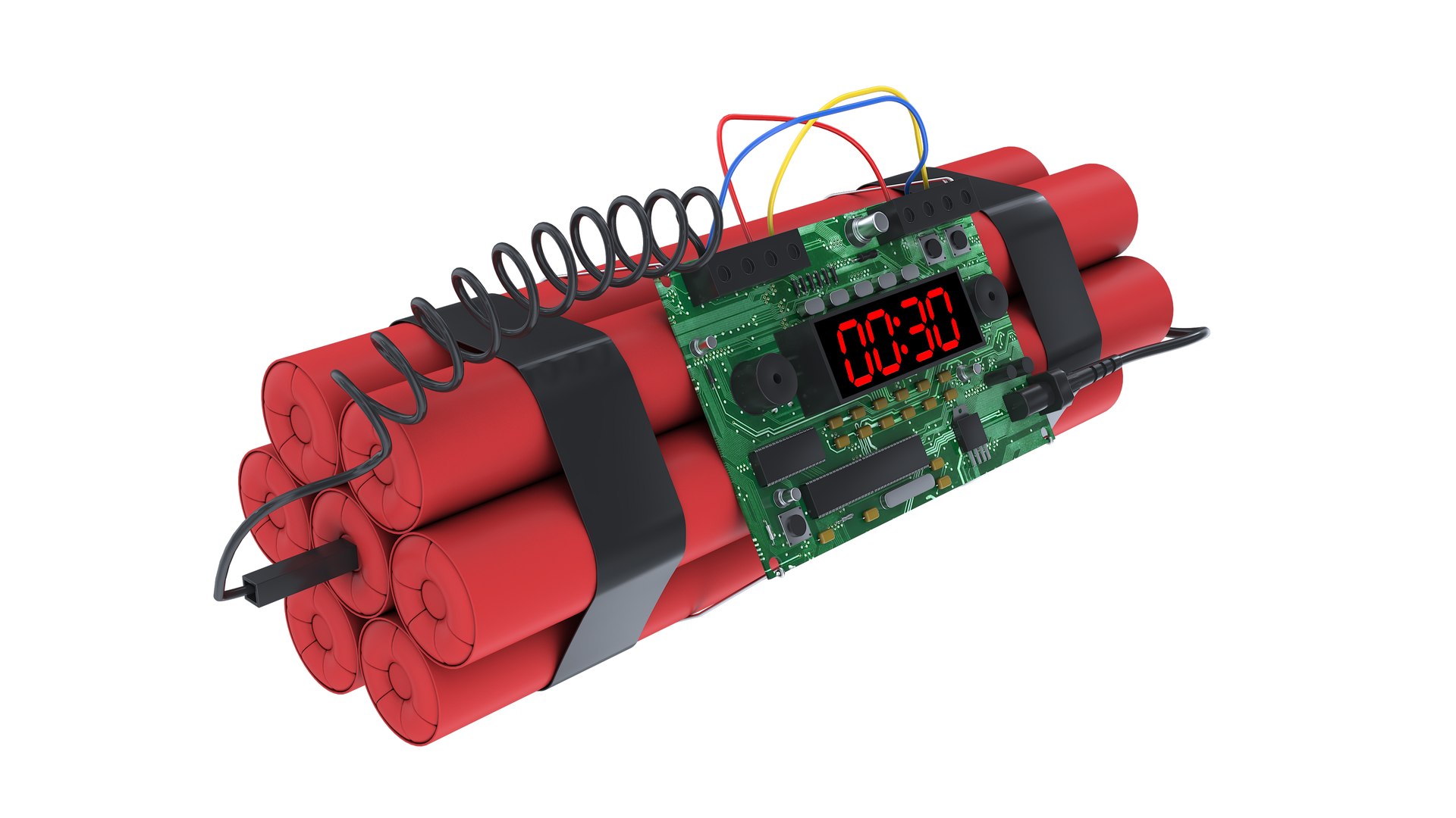 Bomb 3D Model - TurboSquid 2220770