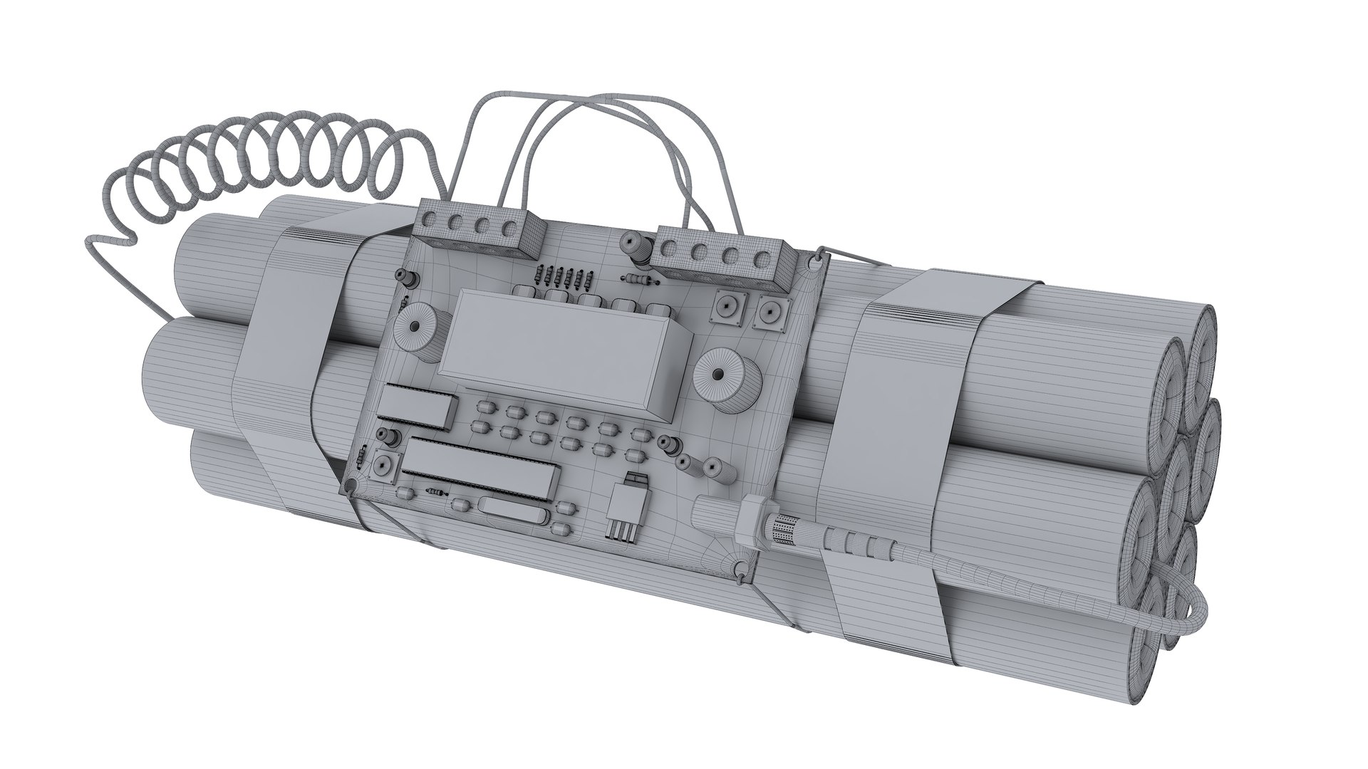 Bomb 3D Model - TurboSquid 2220770