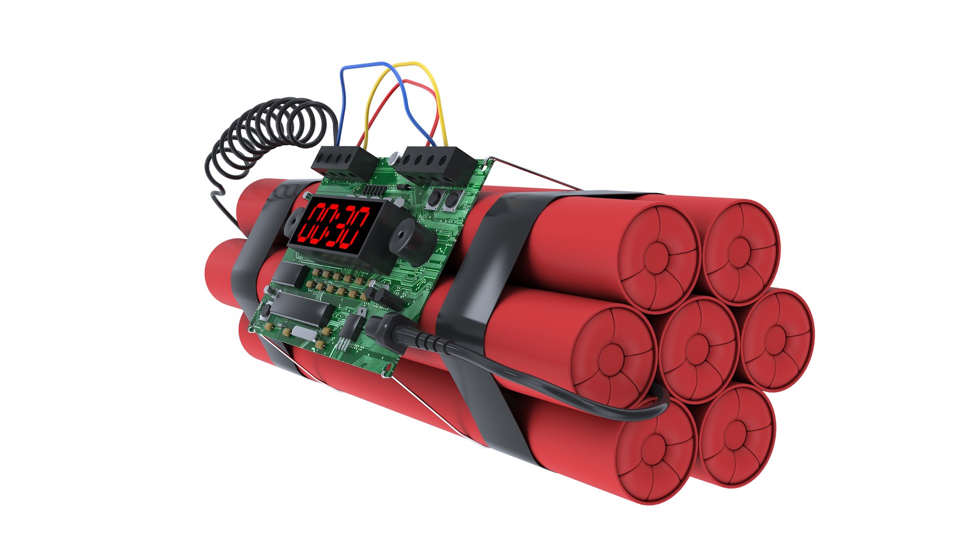 Bomb 3D Model - TurboSquid 2220770