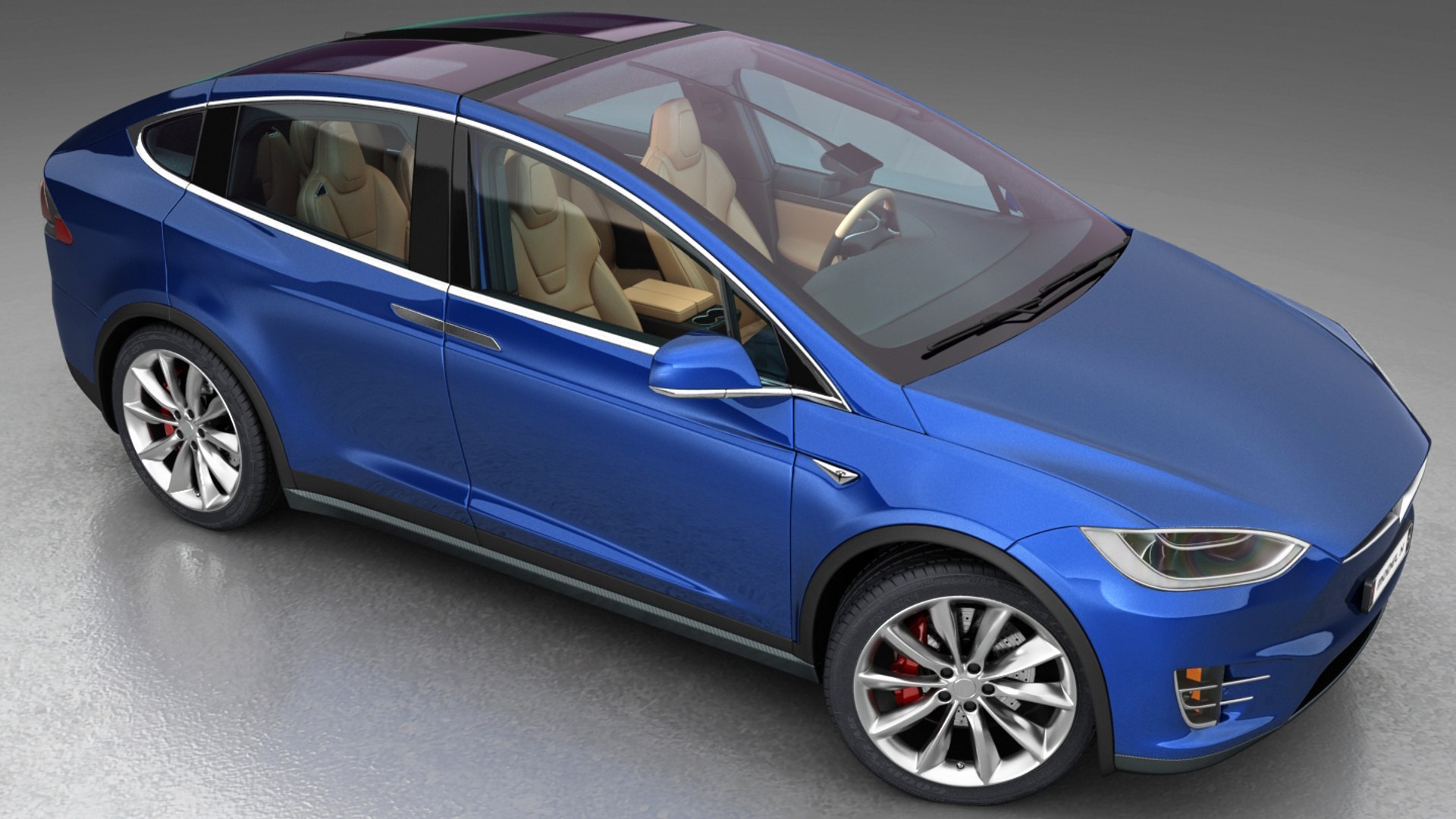 3D tesla x 2018 model - TurboSquid 1323726