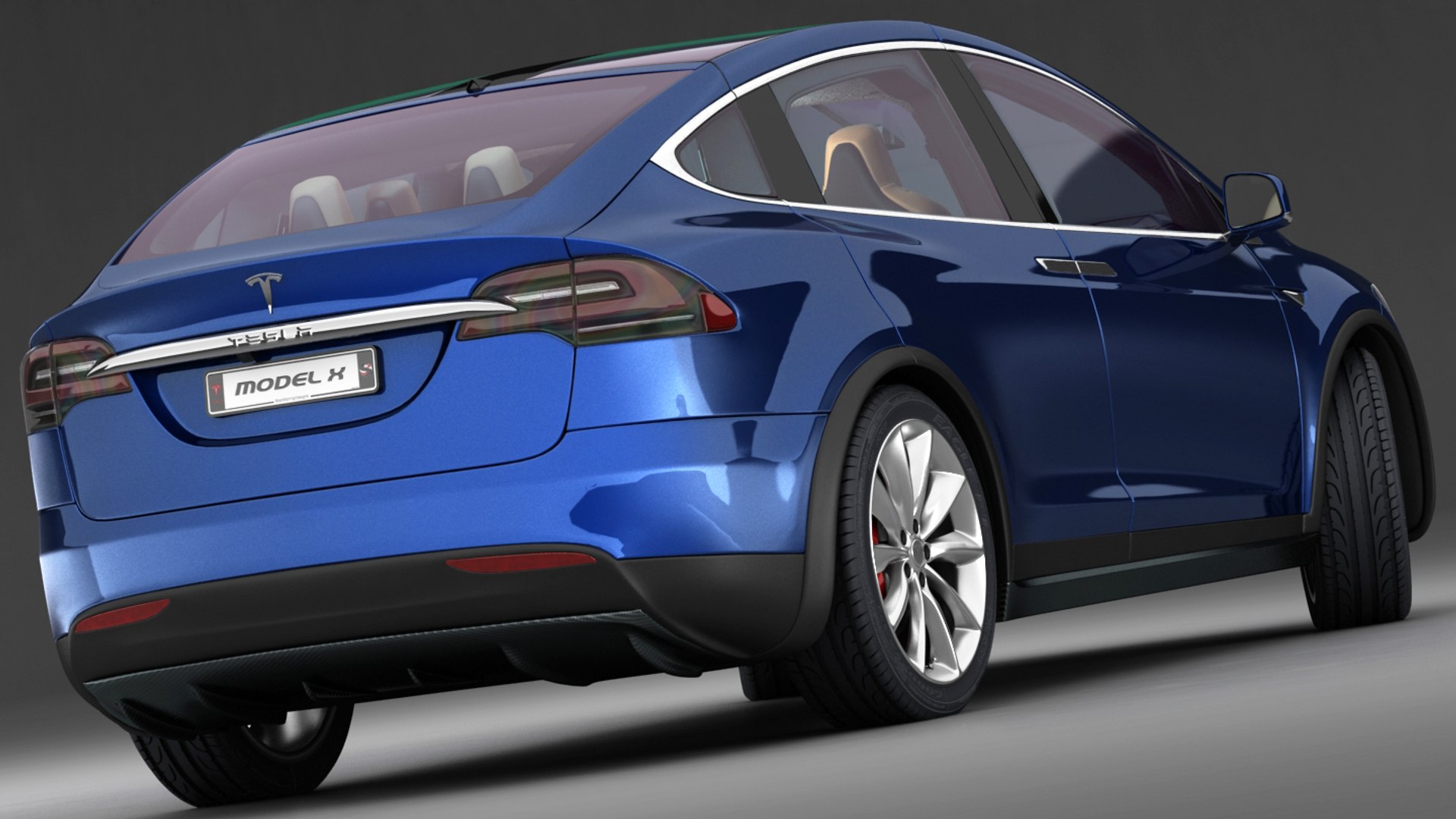 3D tesla x 2018 model - TurboSquid 1323726
