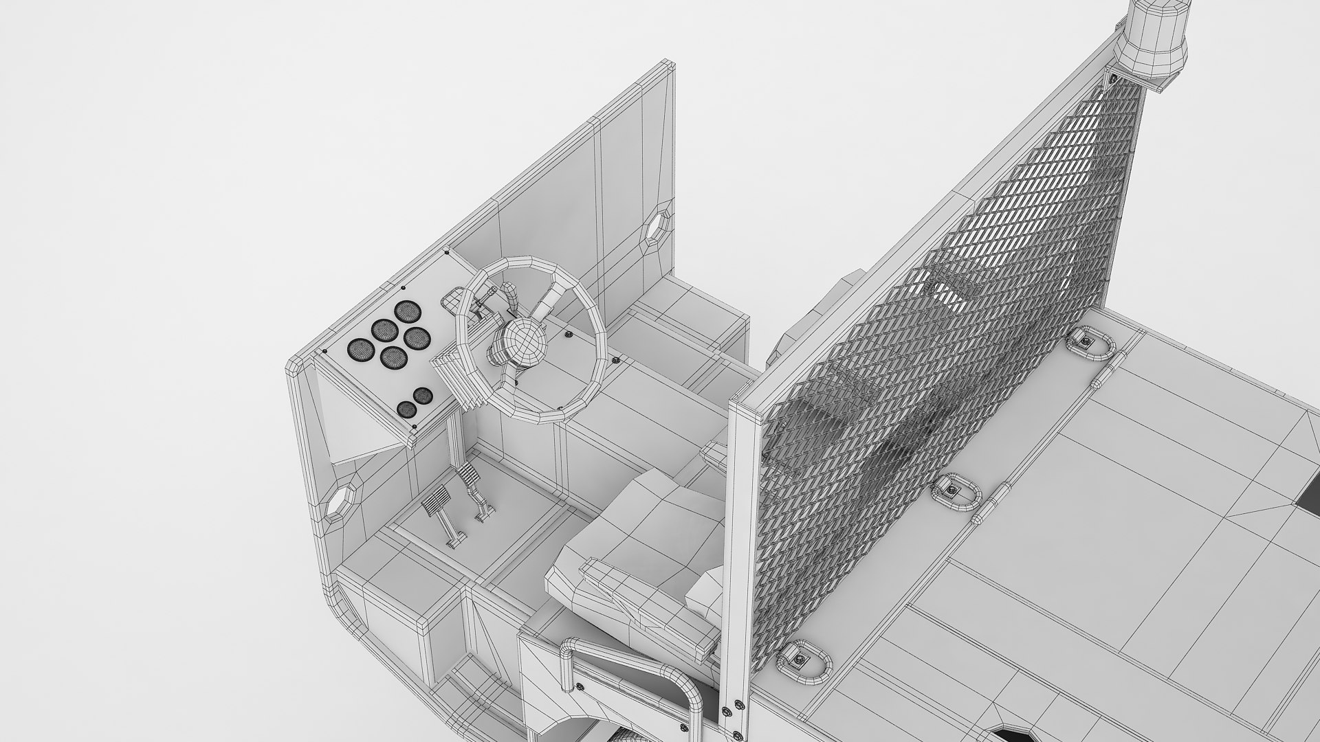 Military Aircraft Tugs 01 Model - TurboSquid 1738332