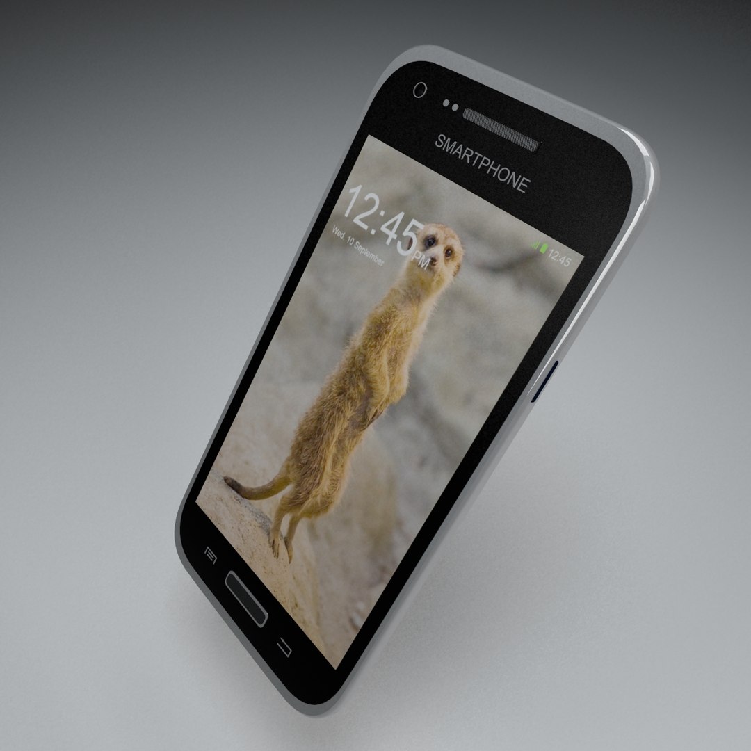 Free Smartphone Phone 3d Model