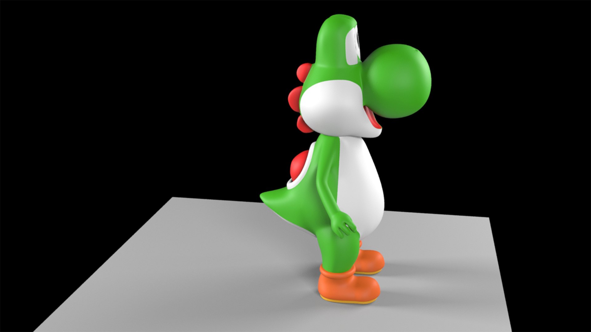 Yoshi From Super Mario All Quad Low-poly 3D Model 3D - TurboSquid 2192153