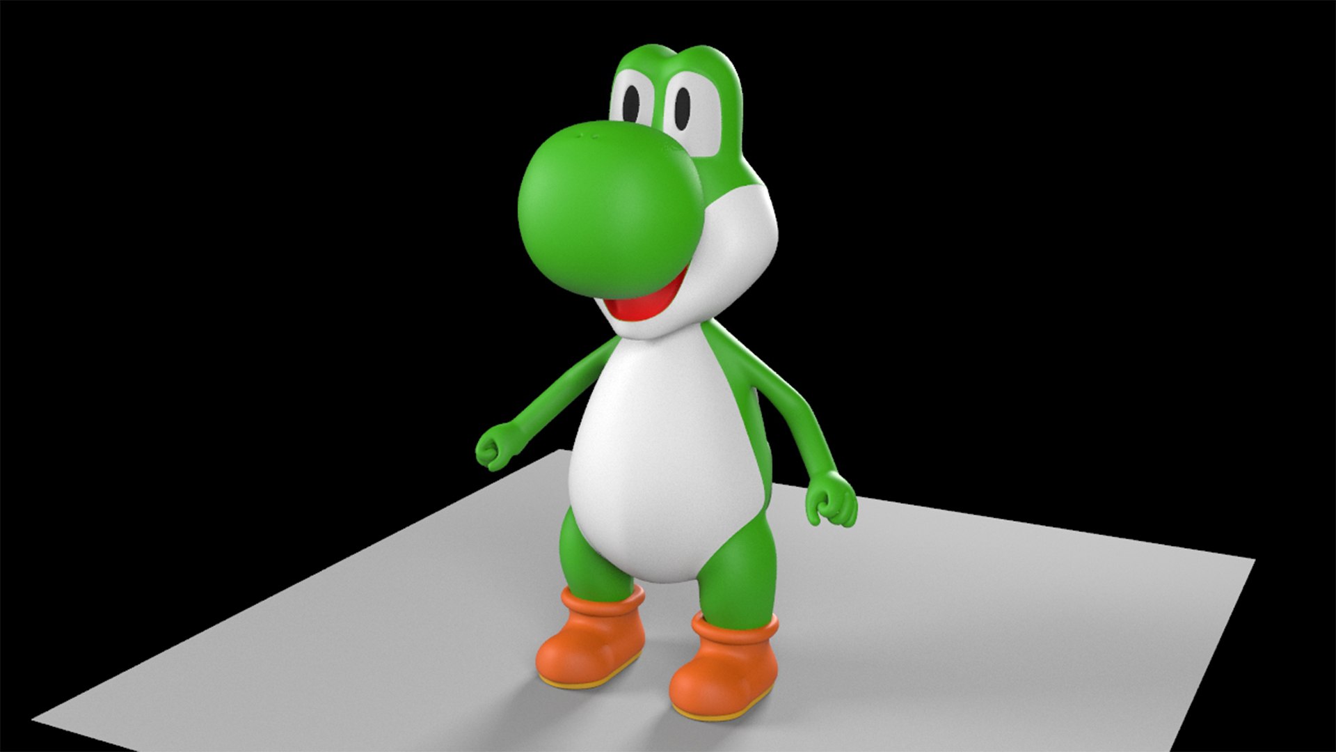Yoshi From Super Mario All Quad Low-poly 3D Model 3D - TurboSquid 2192153