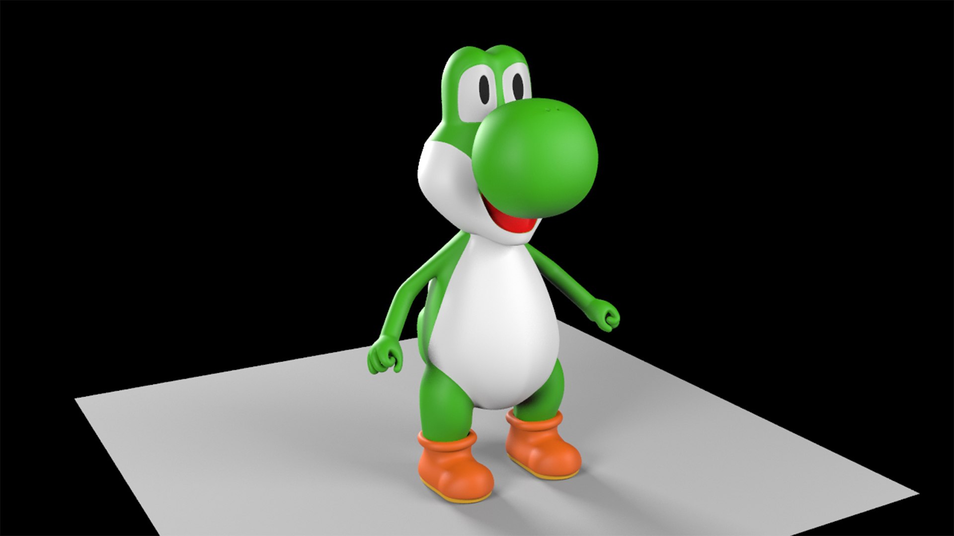 Yoshi From Super Mario All Quad Low-poly 3D Model 3D - TurboSquid 2192153