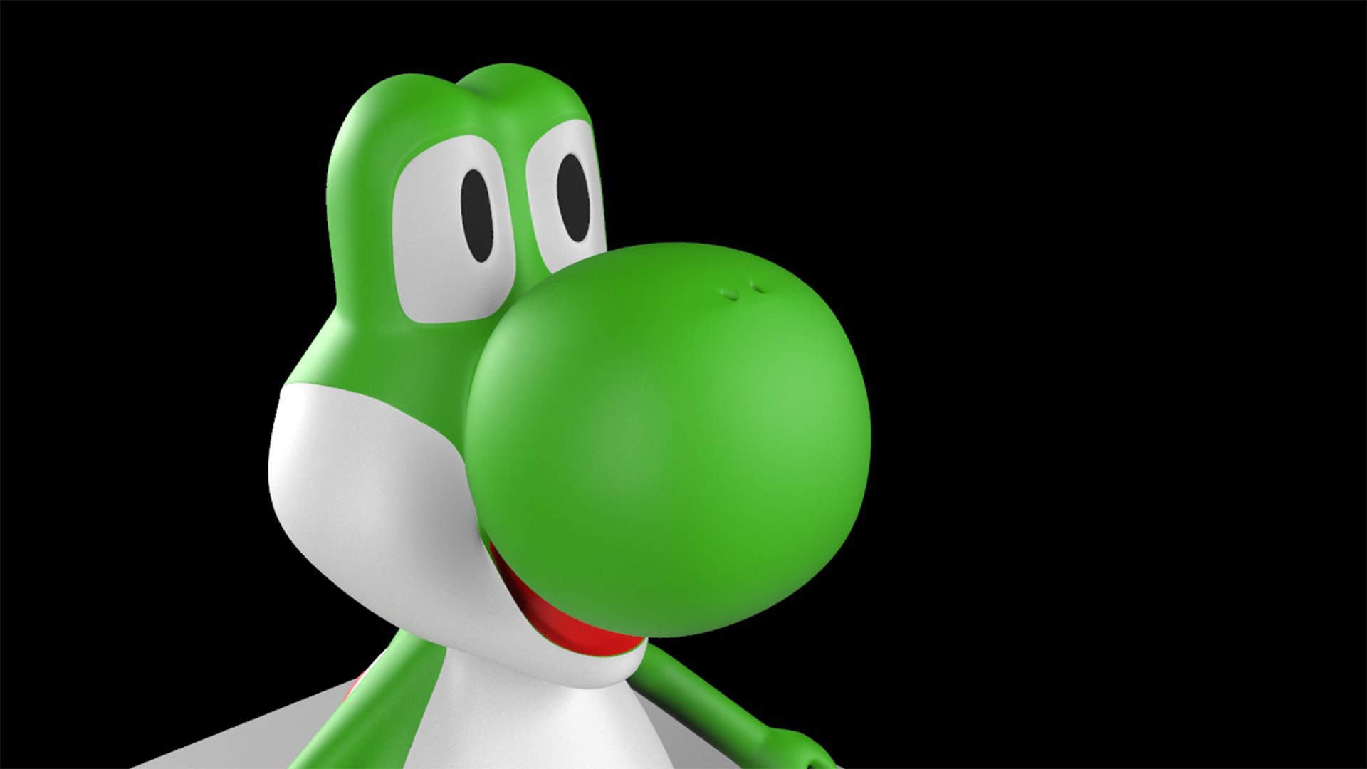 Yoshi From Super Mario All Quad Low-poly 3D Model 3D - TurboSquid 2192153
