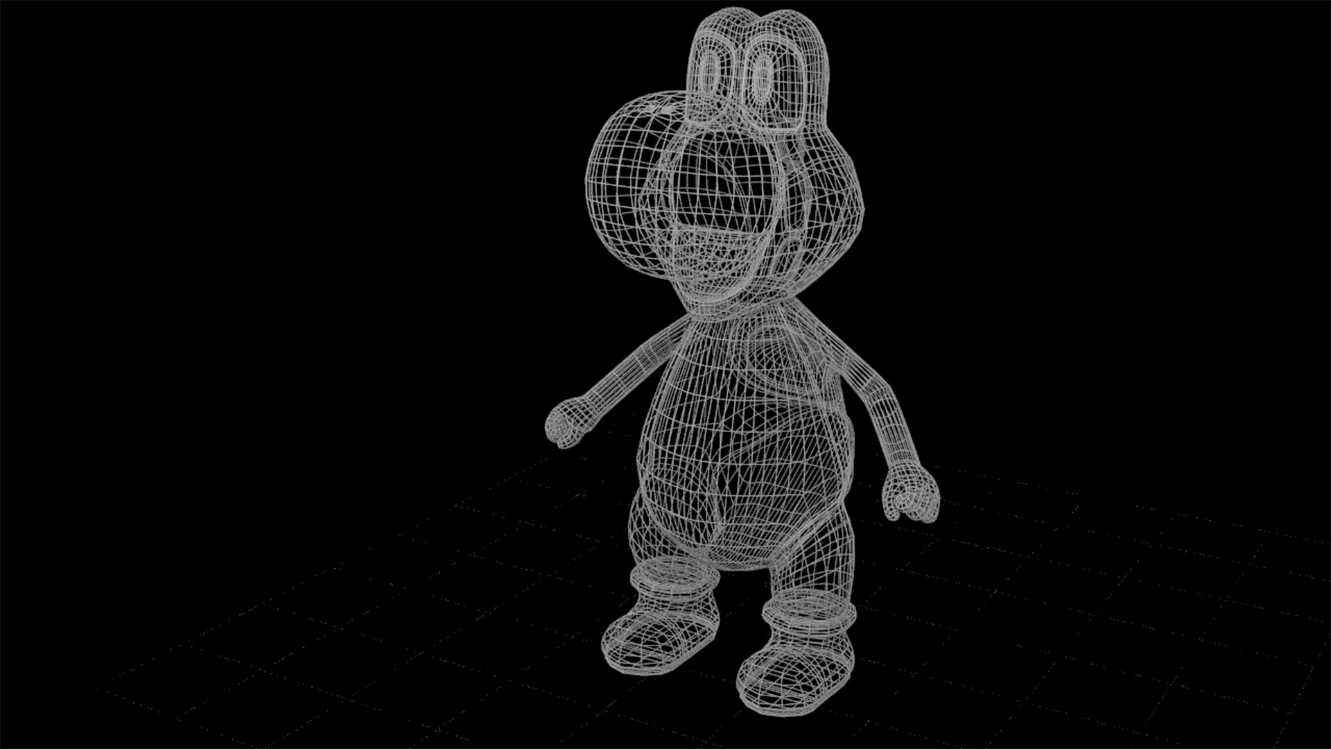 Yoshi From Super Mario All Quad Low-poly 3D Model 3D - TurboSquid 2192153