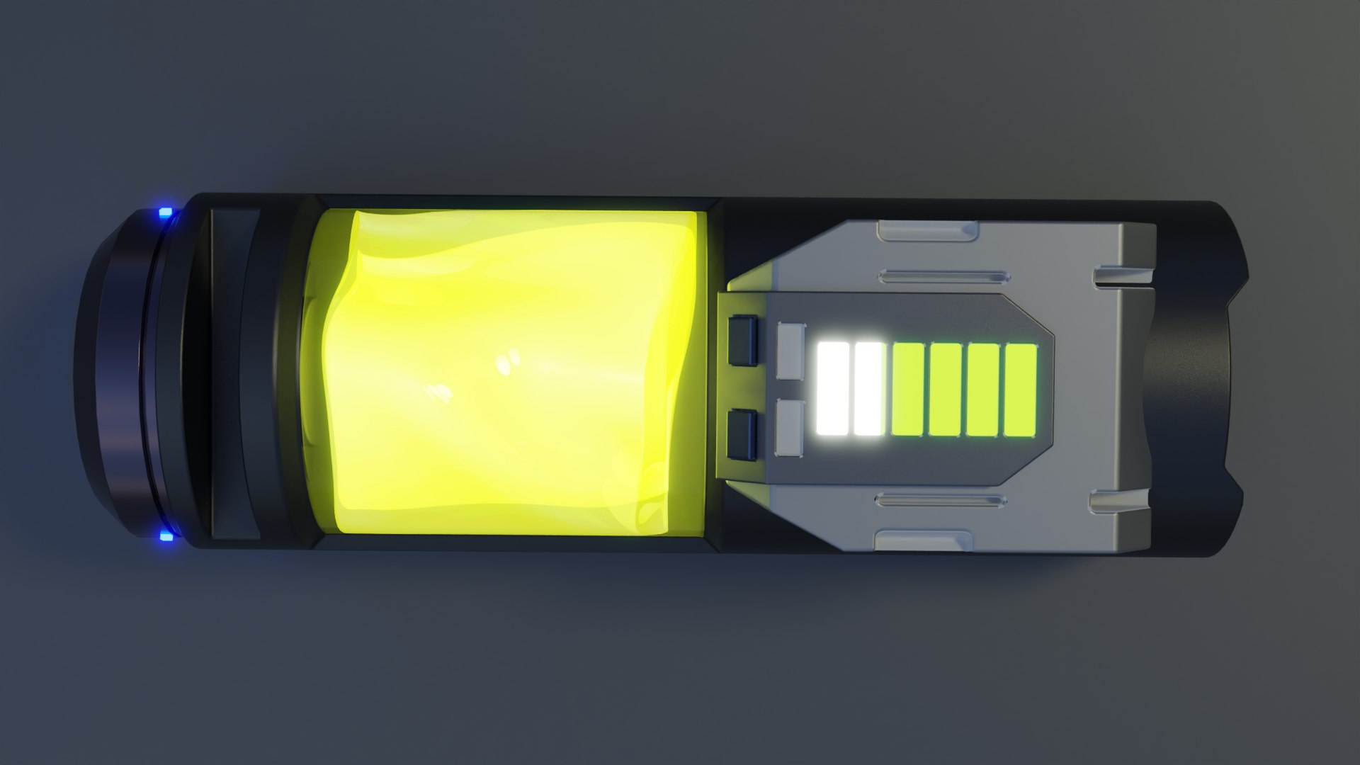 3D Sci-fi Glowing Battery Low-poly 3D Model - TurboSquid 1973094
