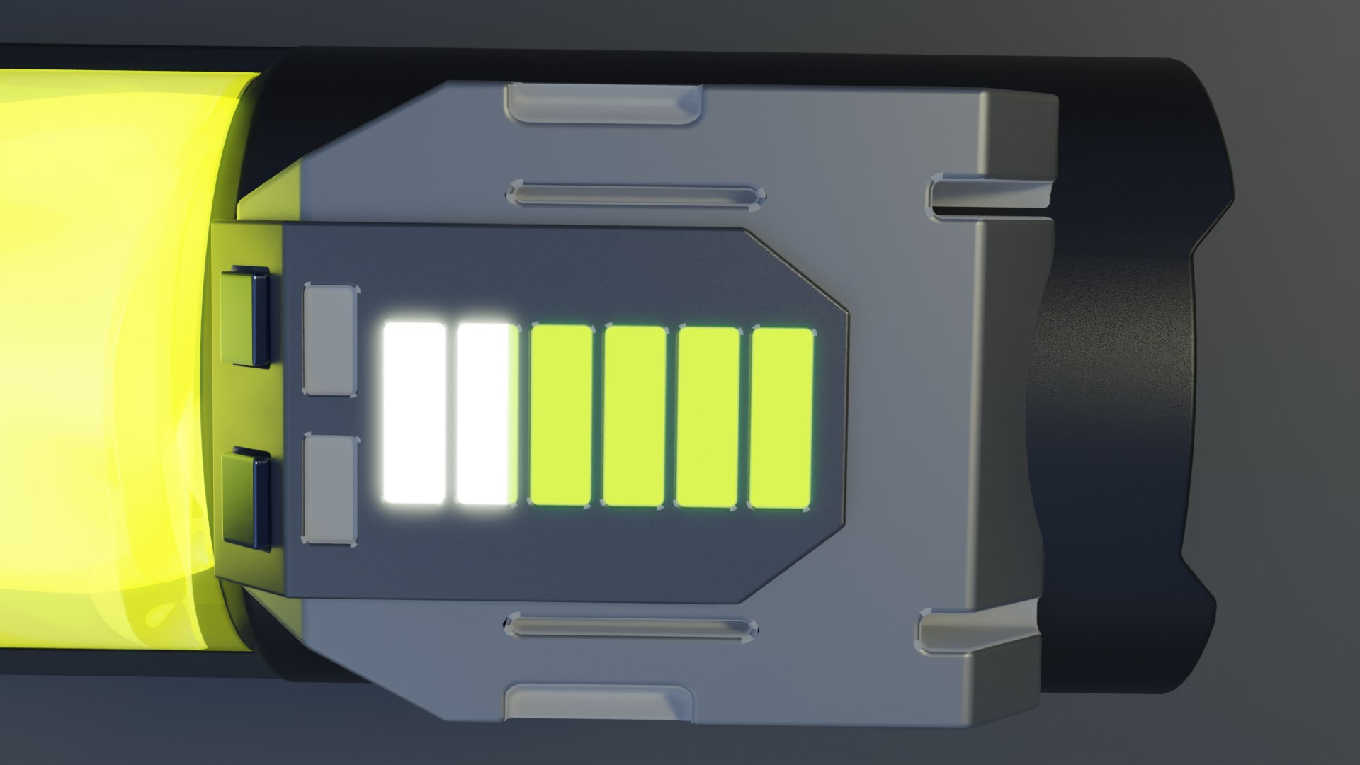 3D Sci-fi Glowing Battery Low-poly 3D Model - TurboSquid 1973094