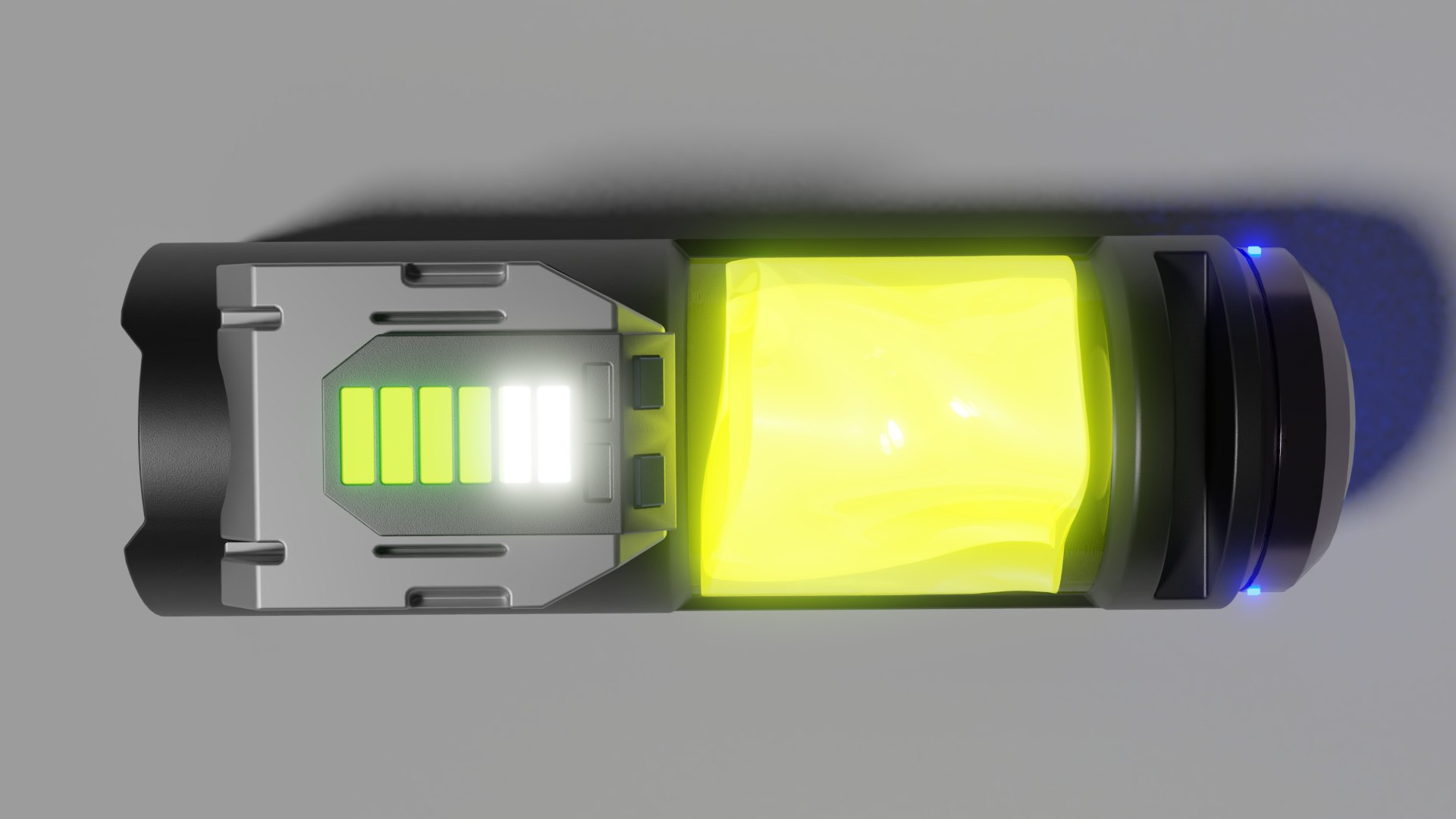 3D Sci-fi Glowing Battery Low-poly 3D Model - TurboSquid 1973094