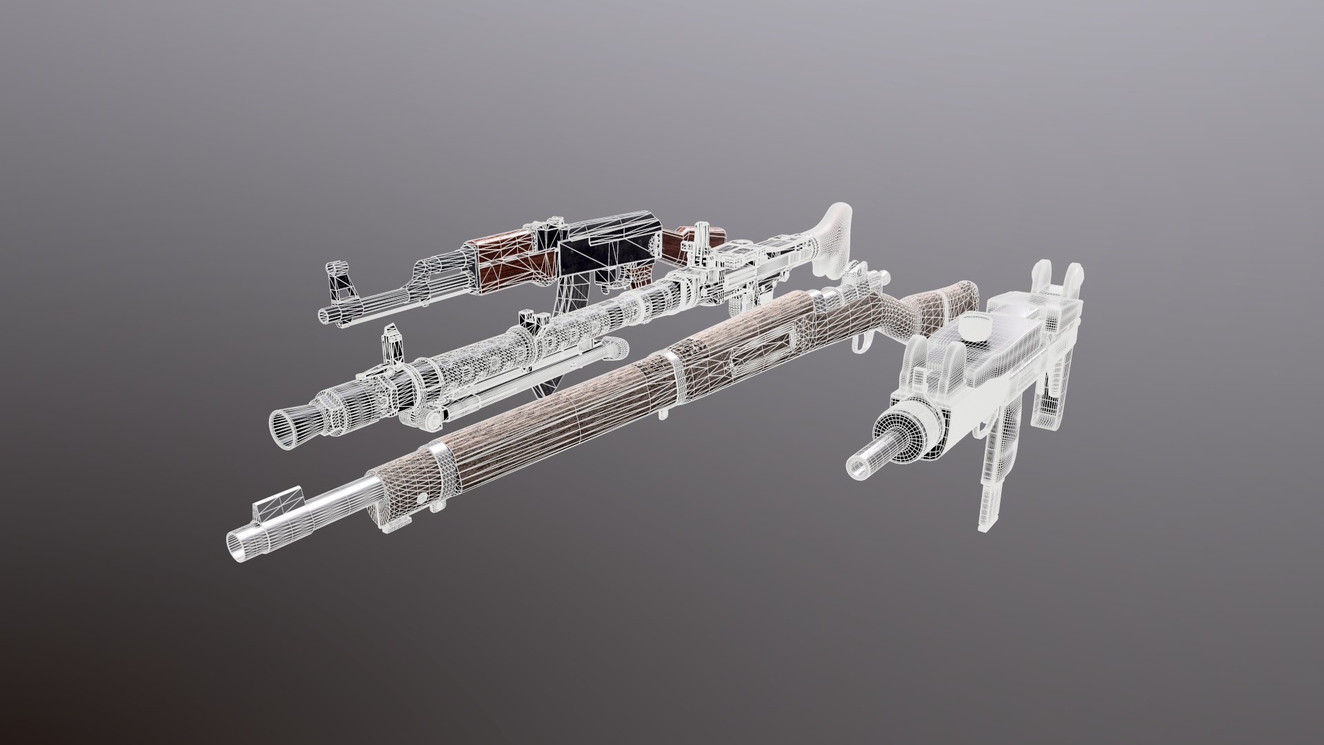 3D Weapon Pack - TurboSquid 1710820