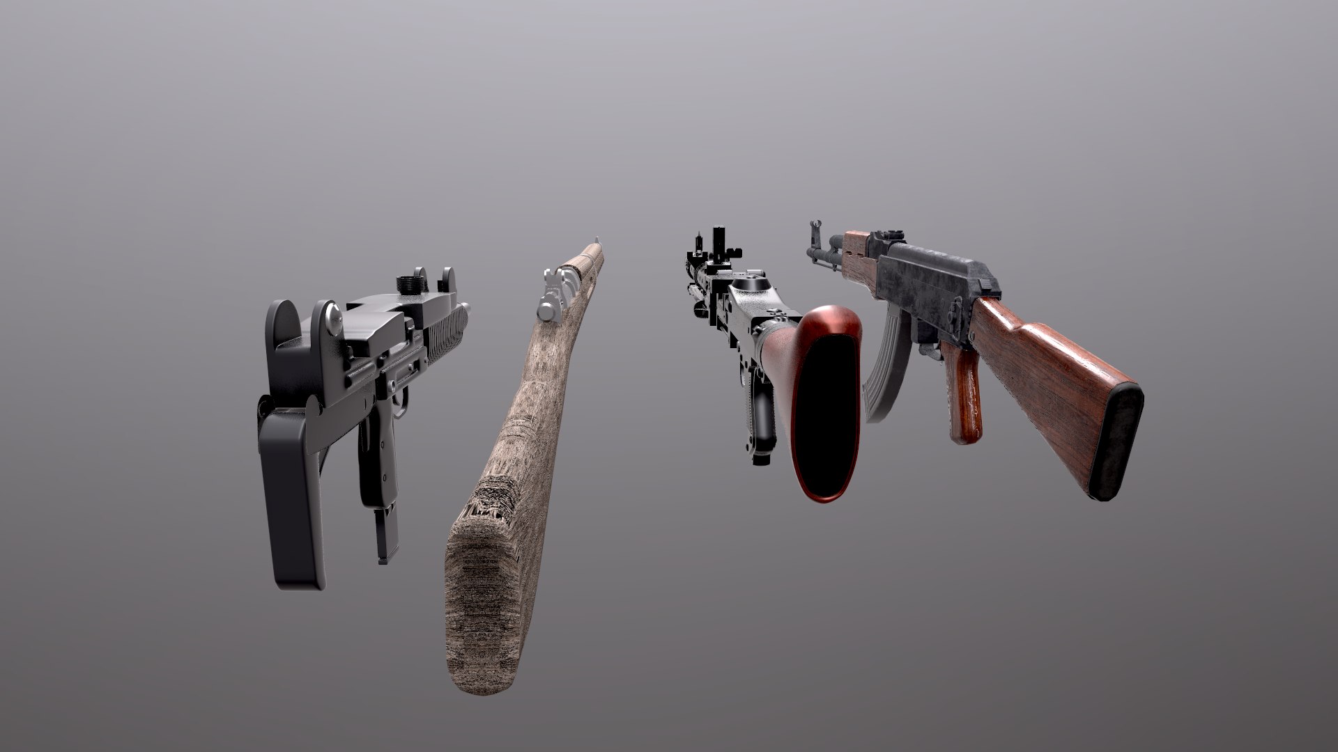 3D Weapon Pack - TurboSquid 1710820