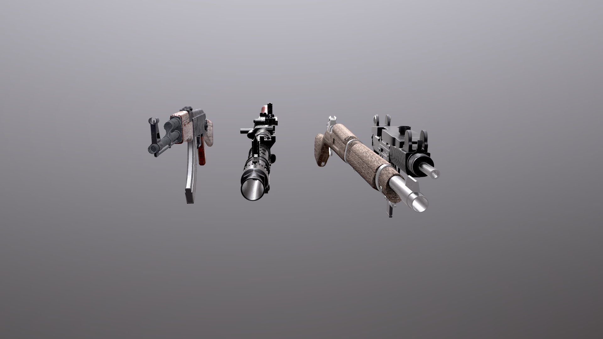 3D Weapon Pack - TurboSquid 1710820