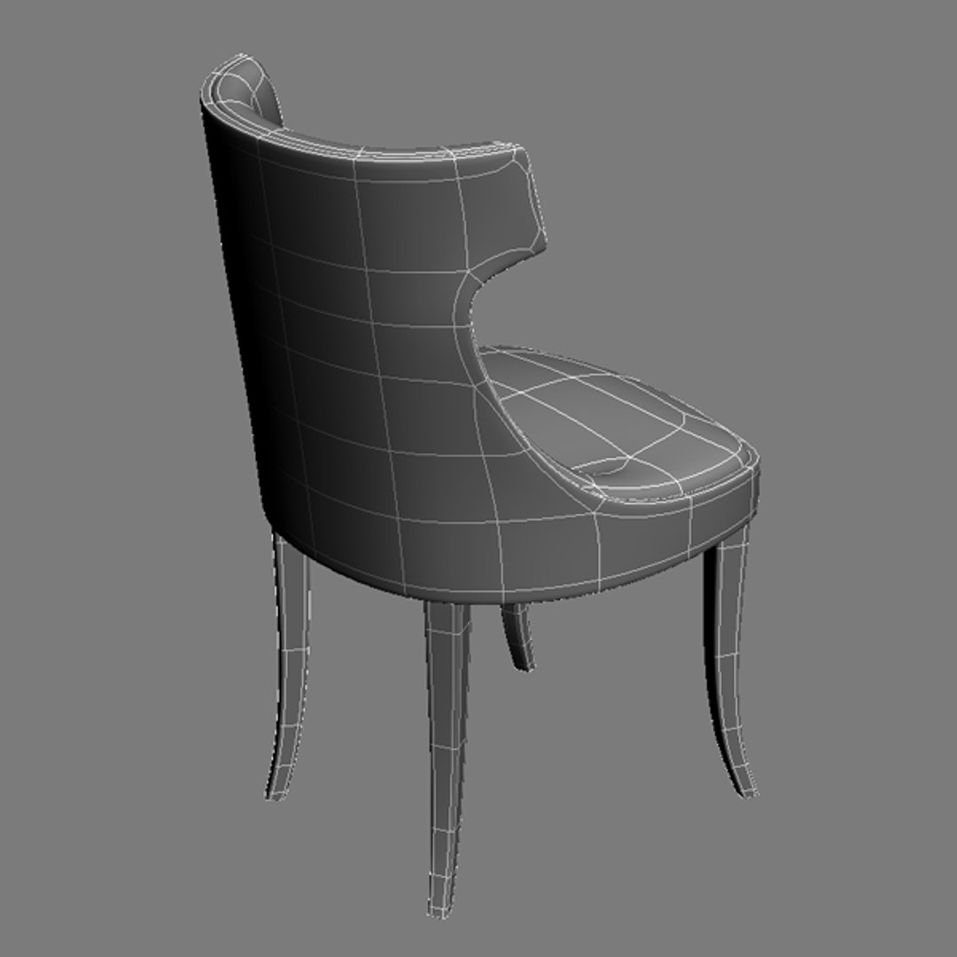 modern chair obj